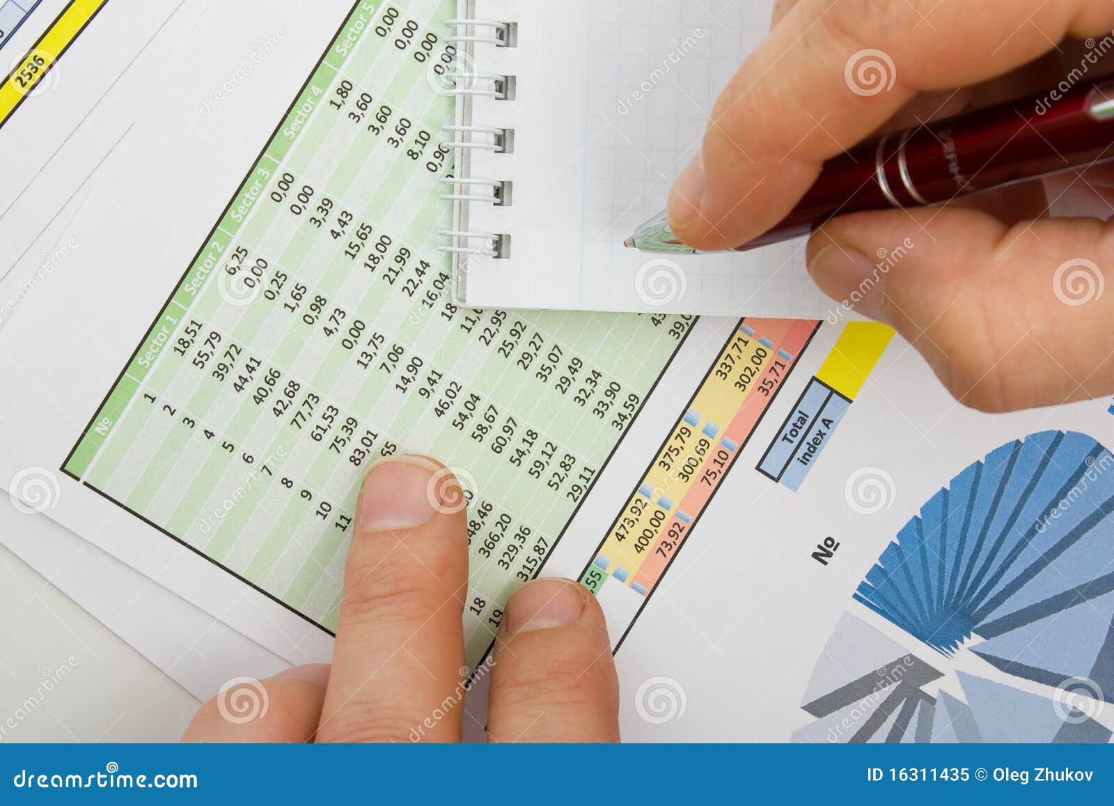 Graphs Tables and Documents Stock Image - Image of performance, graphs ...