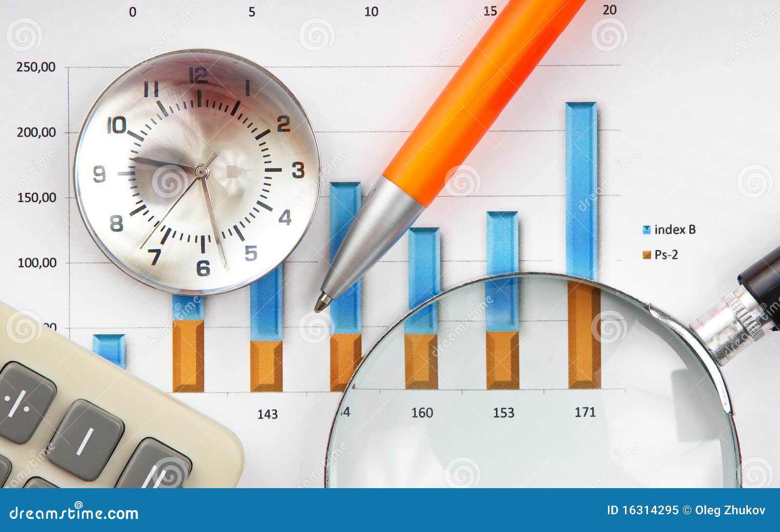 Graphs Tables and Documents Stock Image - Image of documents, tables ...