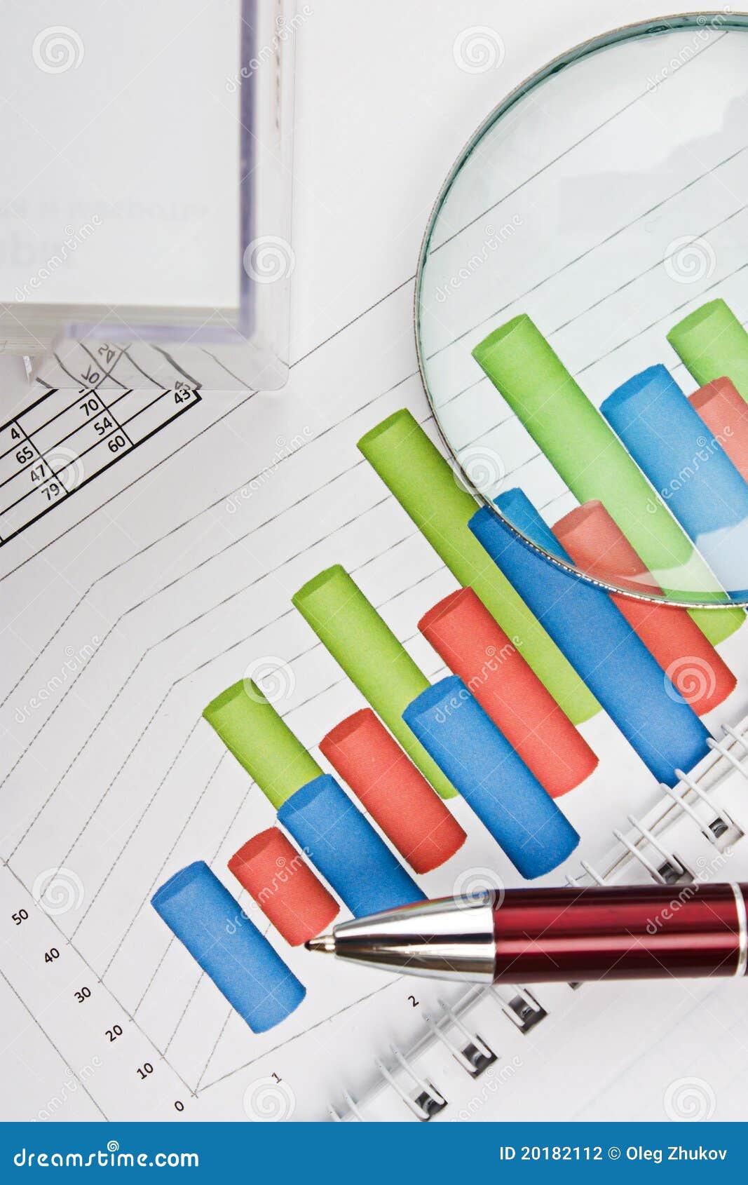 Graphs Tables and Documents Stock Photo - Image of industry, writing ...