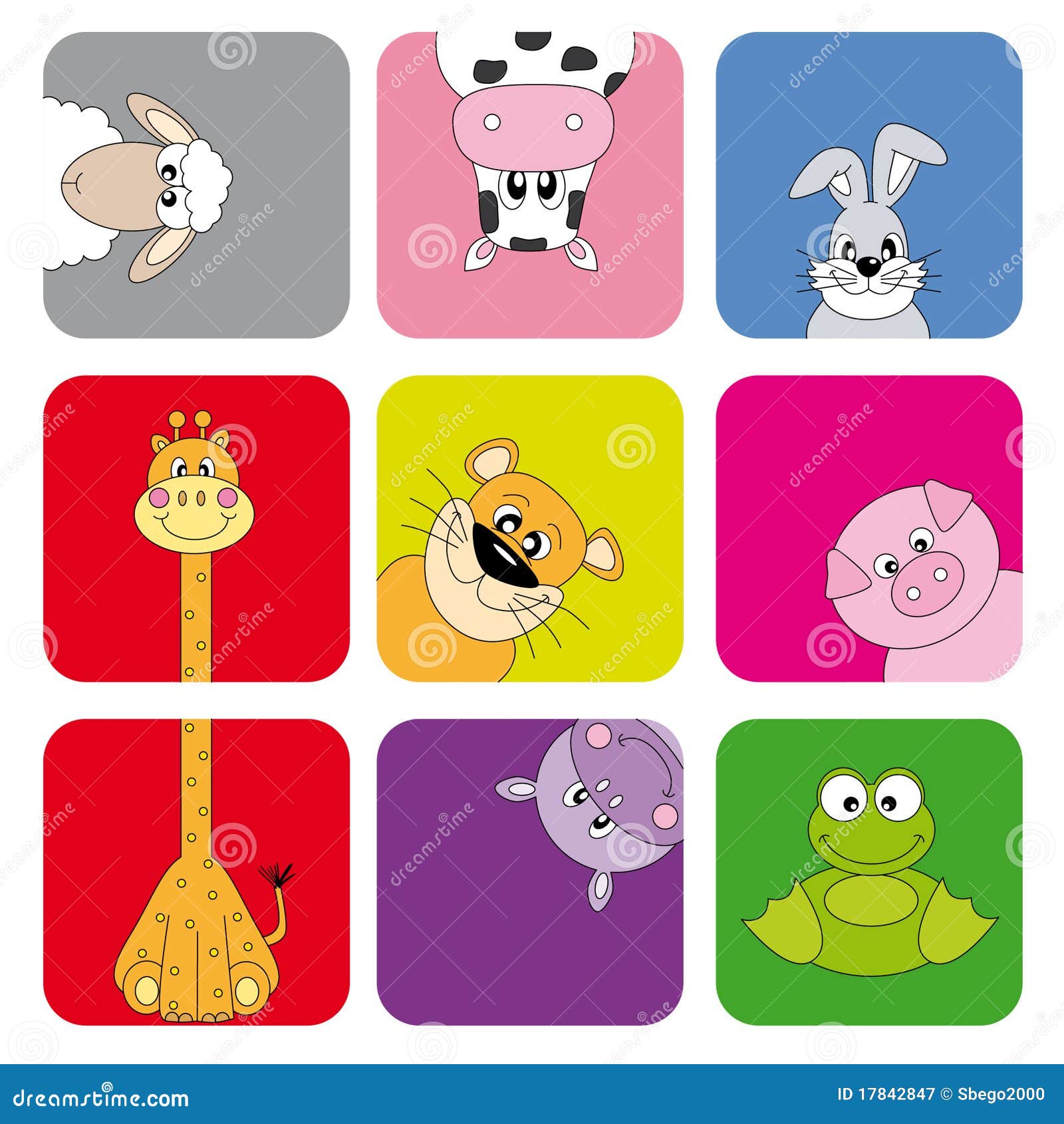 Grappig dier vector illustratie. Illustration of klem - 17842847