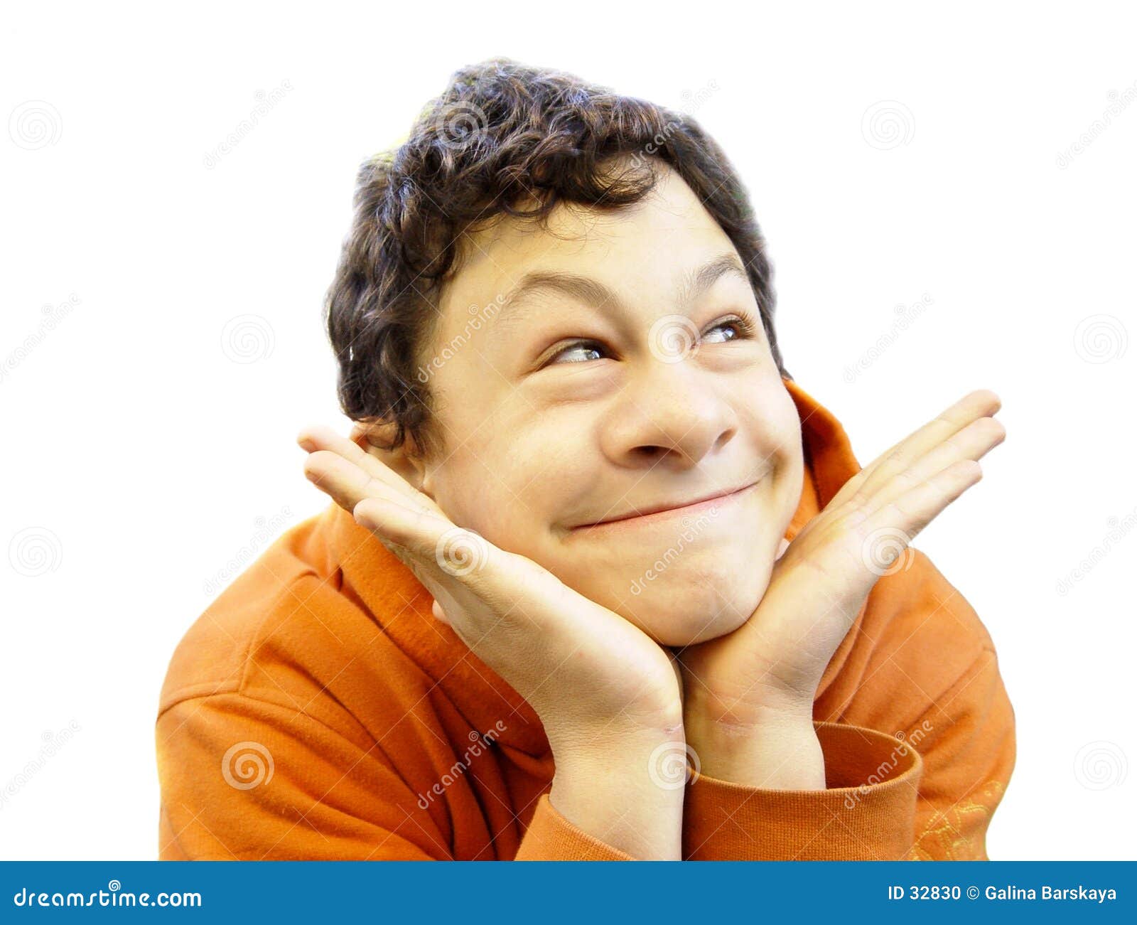 Grappig Gezicht Met Grote Neus Stock Foto - Image of kind, jongen: 32830