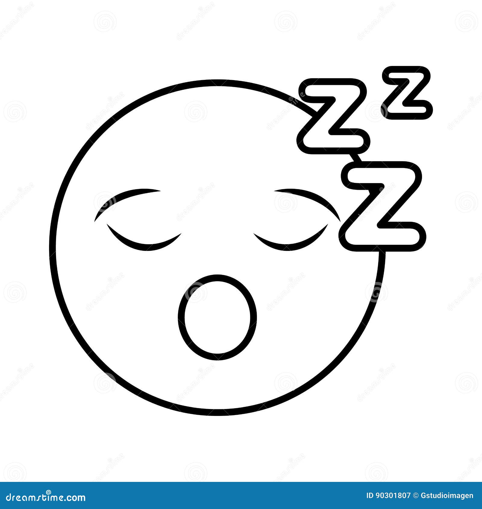 Grappig Gezichts Emoticon Pictogram Vector Illustratie - Illustration ...