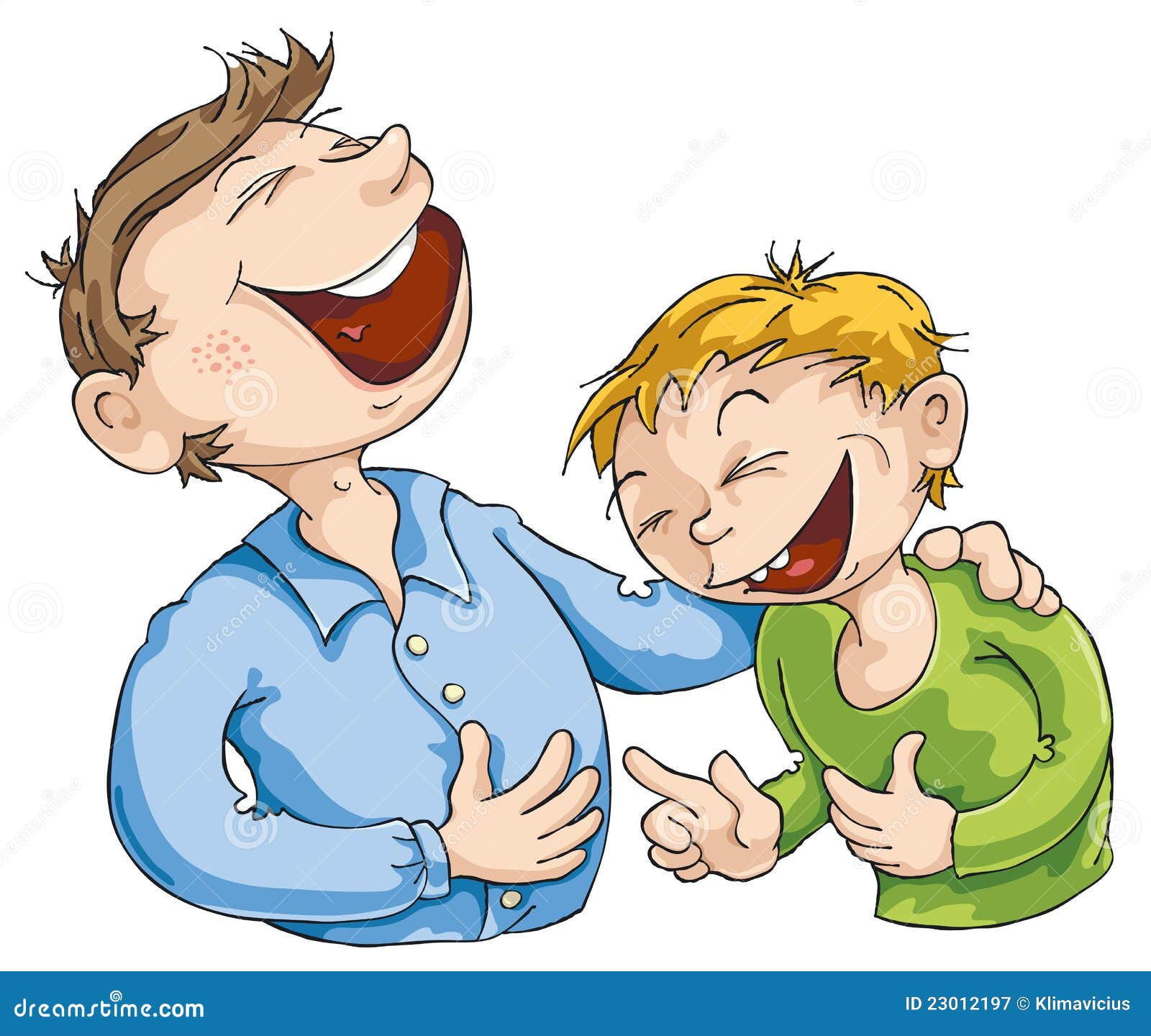 Grappig Verhaal vector illustratie. Illustration of jongen - 23012197