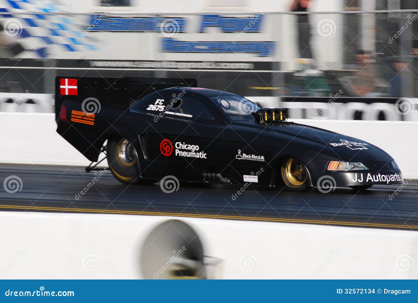 Grappige Auto Dragster redactionele stock afbeelding. Image of ...