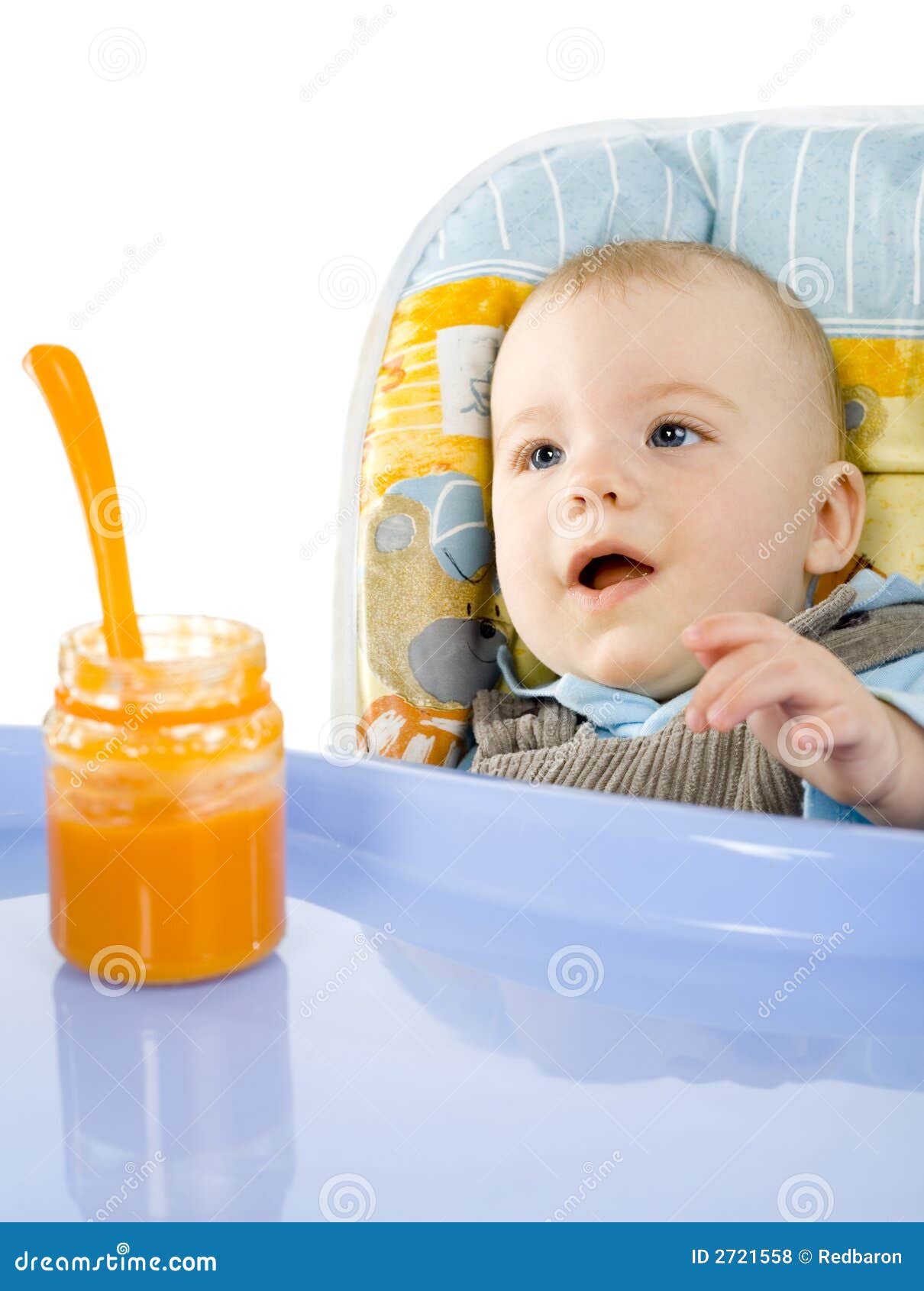 Grappige baby stock foto. Image of eten, binnen, vrolijk - 2721558