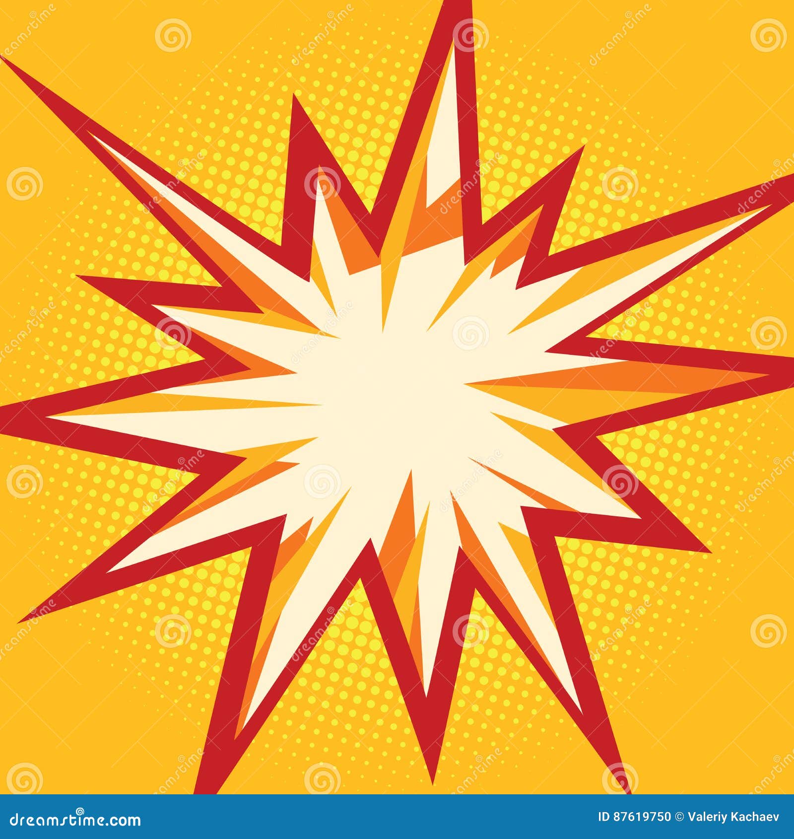 Grappige Flits in De Vorm Van Multipad-sterren Vector Illustratie ...