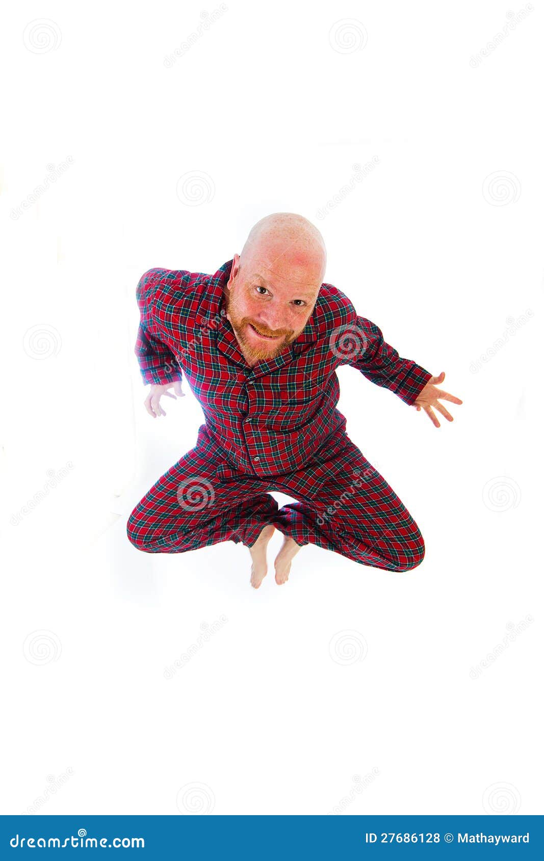 Grappige kale mens stock foto. Image of kaal, dwaas, gelukkig - 27686128