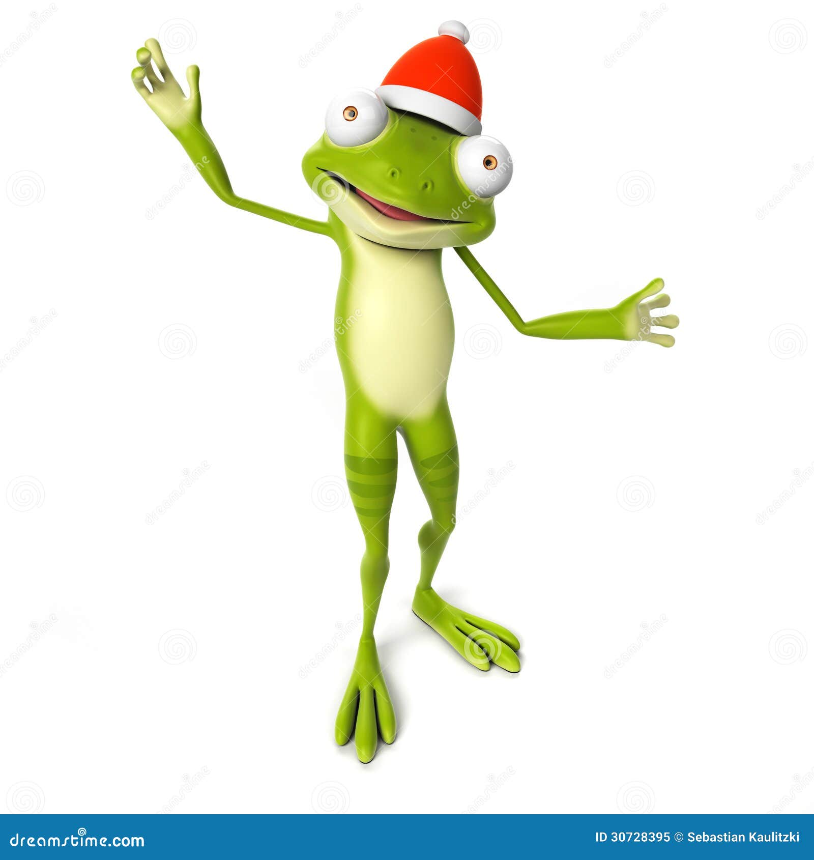 Grappige kikker - karakter stock illustratie. Illustration of tropisch ...