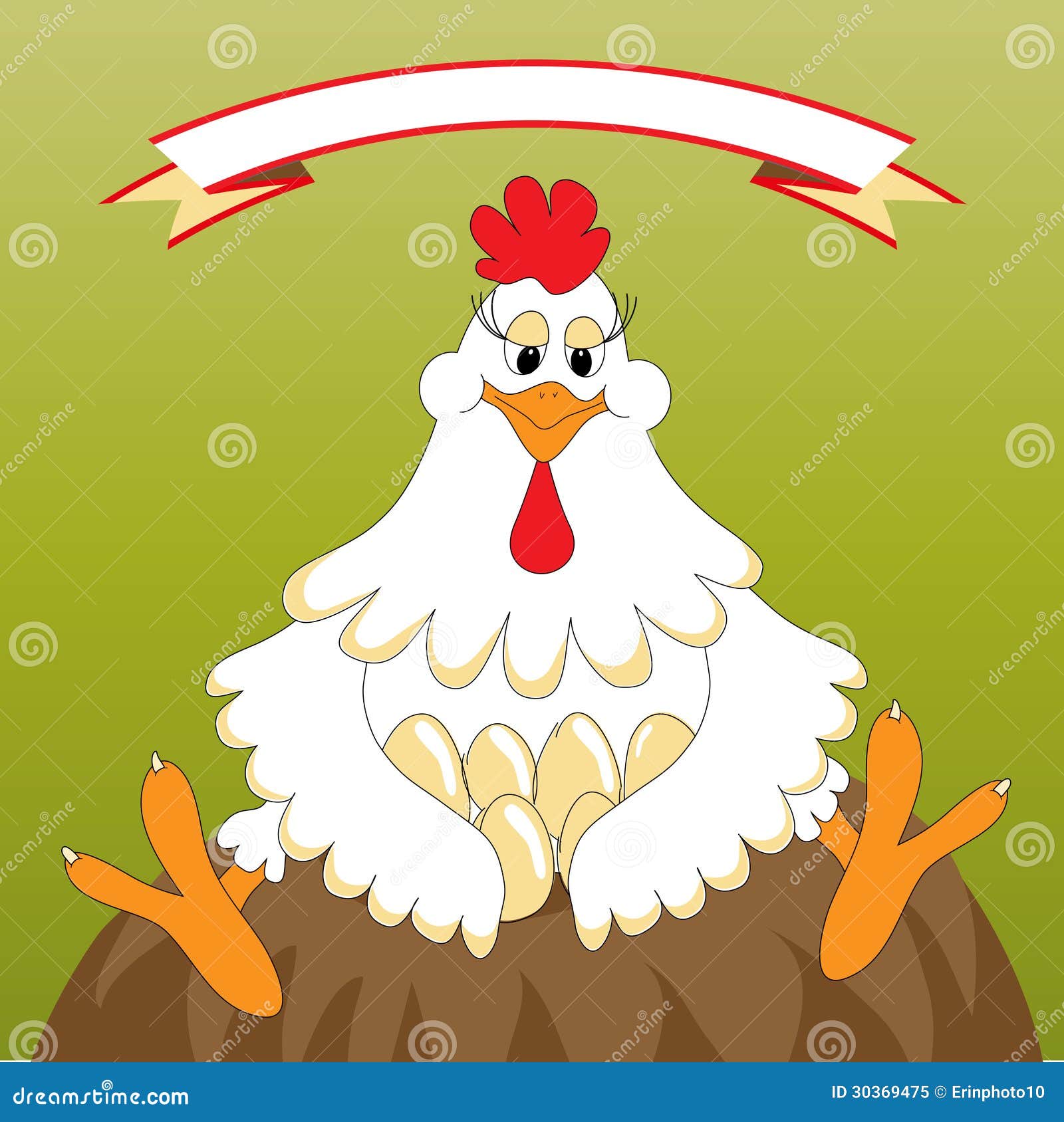 Grappige kip vector illustratie. Illustration of gelukkig - 30369475