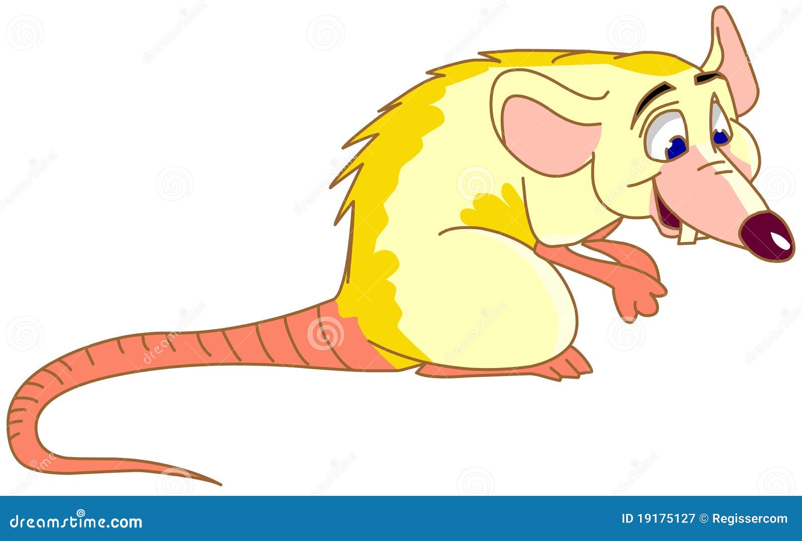 Grappige muis stock illustratie. Illustration of beeldverhaal - 19175127