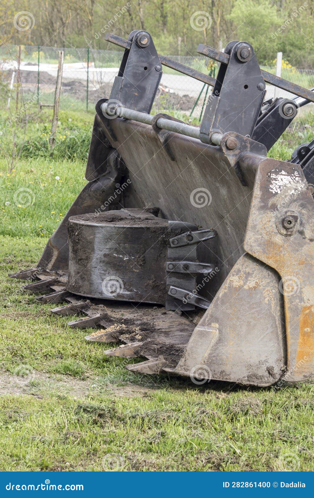 The Grapple machine stock photo. Image of hydraulic - 282861400