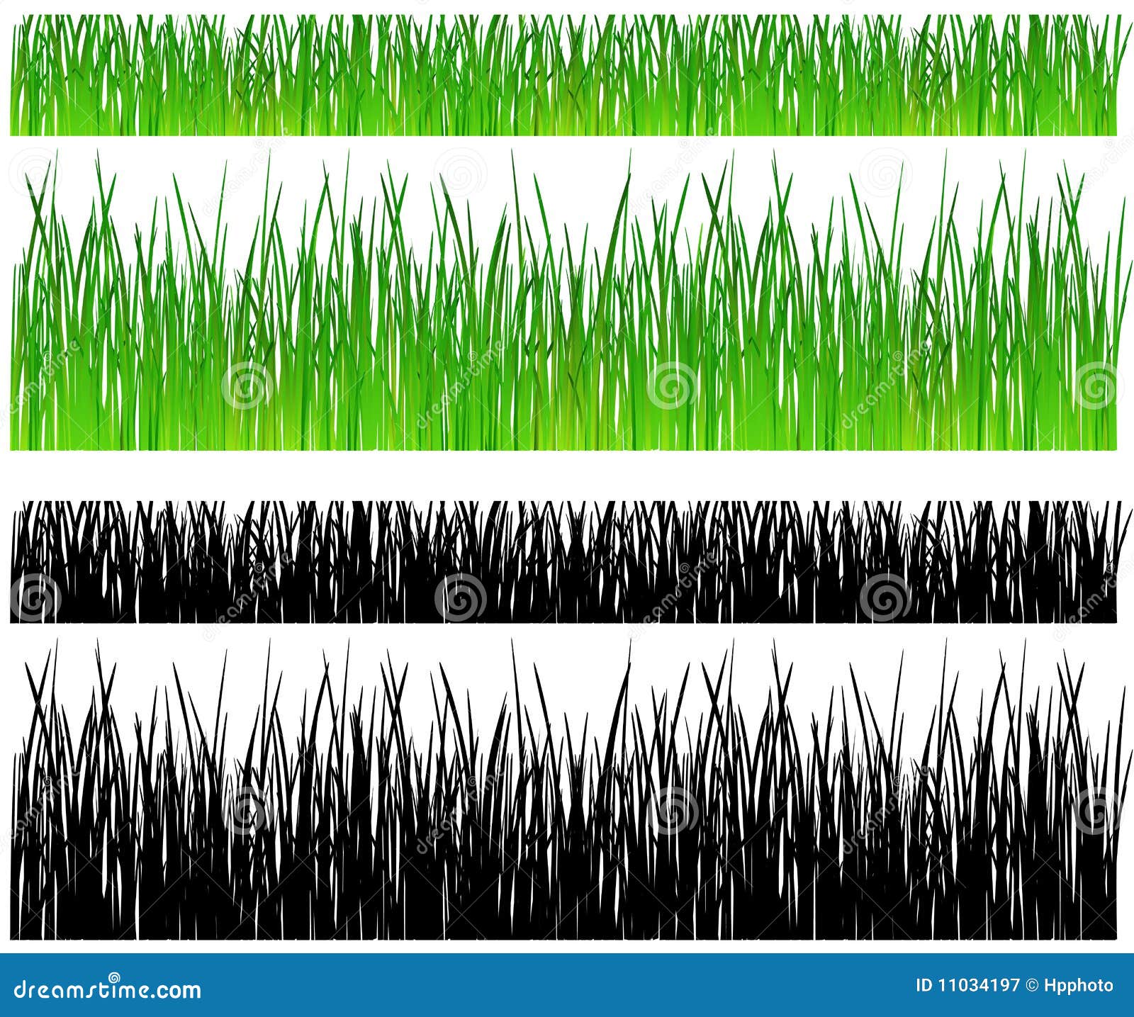 Grass stock vector. Illustration of outdoors, field, design - 11034197