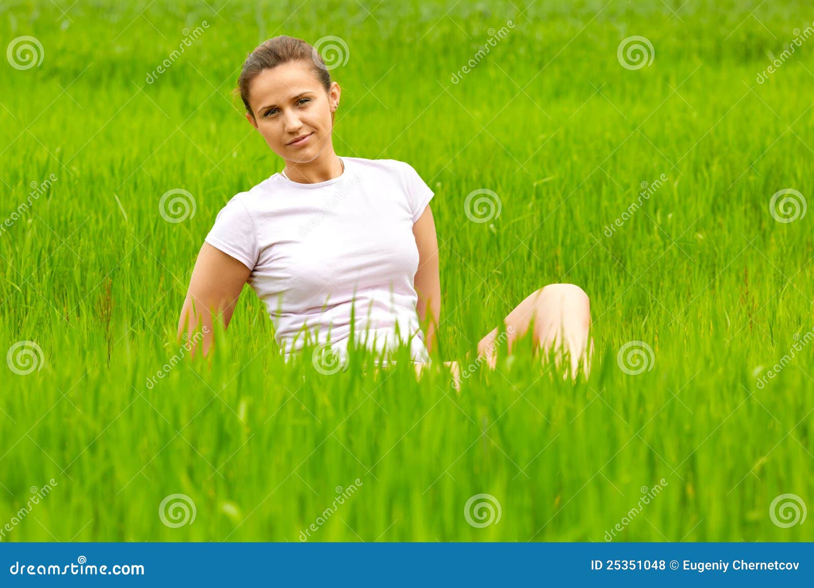 Grass stock photo. Image of portrait, beauty, grass, growth - 25351048