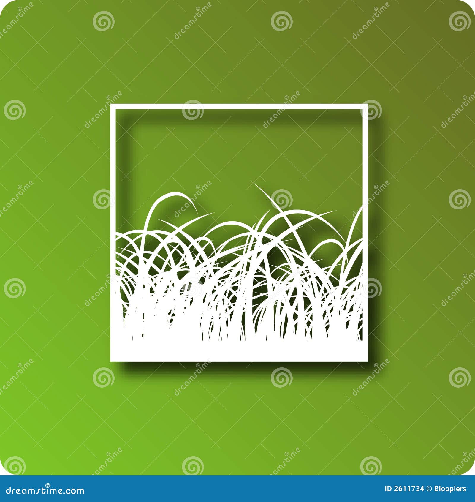 Grass stock vector. Illustration of nature, shape, pattern - 2611734