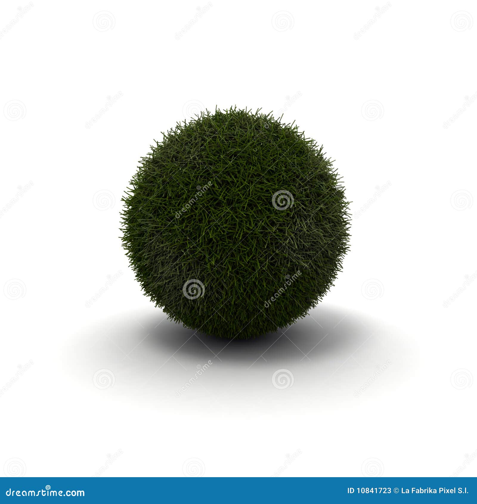 Grass ball stock illustration. Illustration of sphere - 10841723
