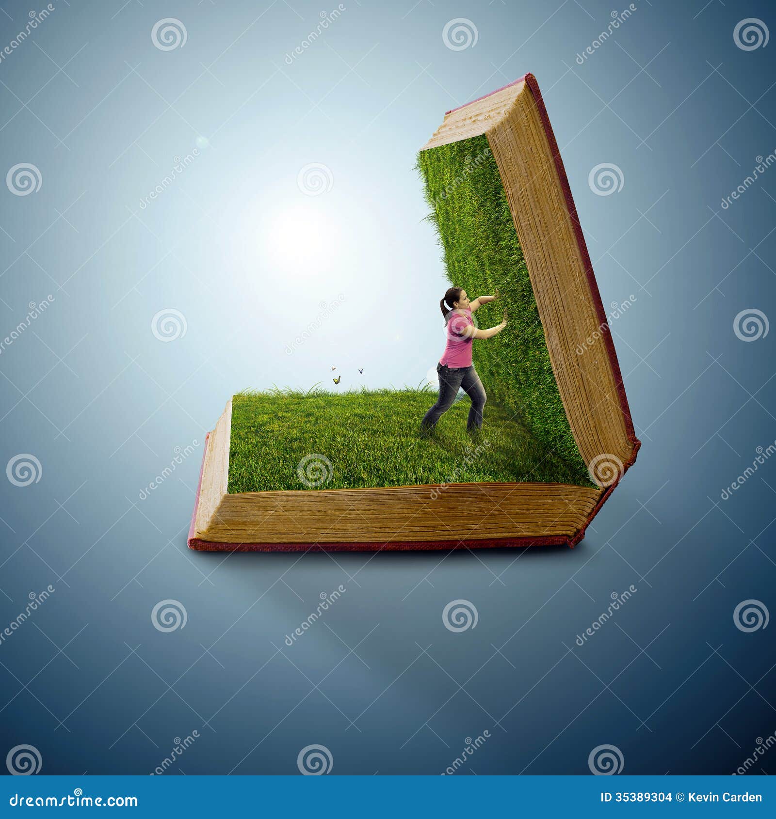 Grass book stock photo. Image of grass, woman, huge, abstact - 35389304