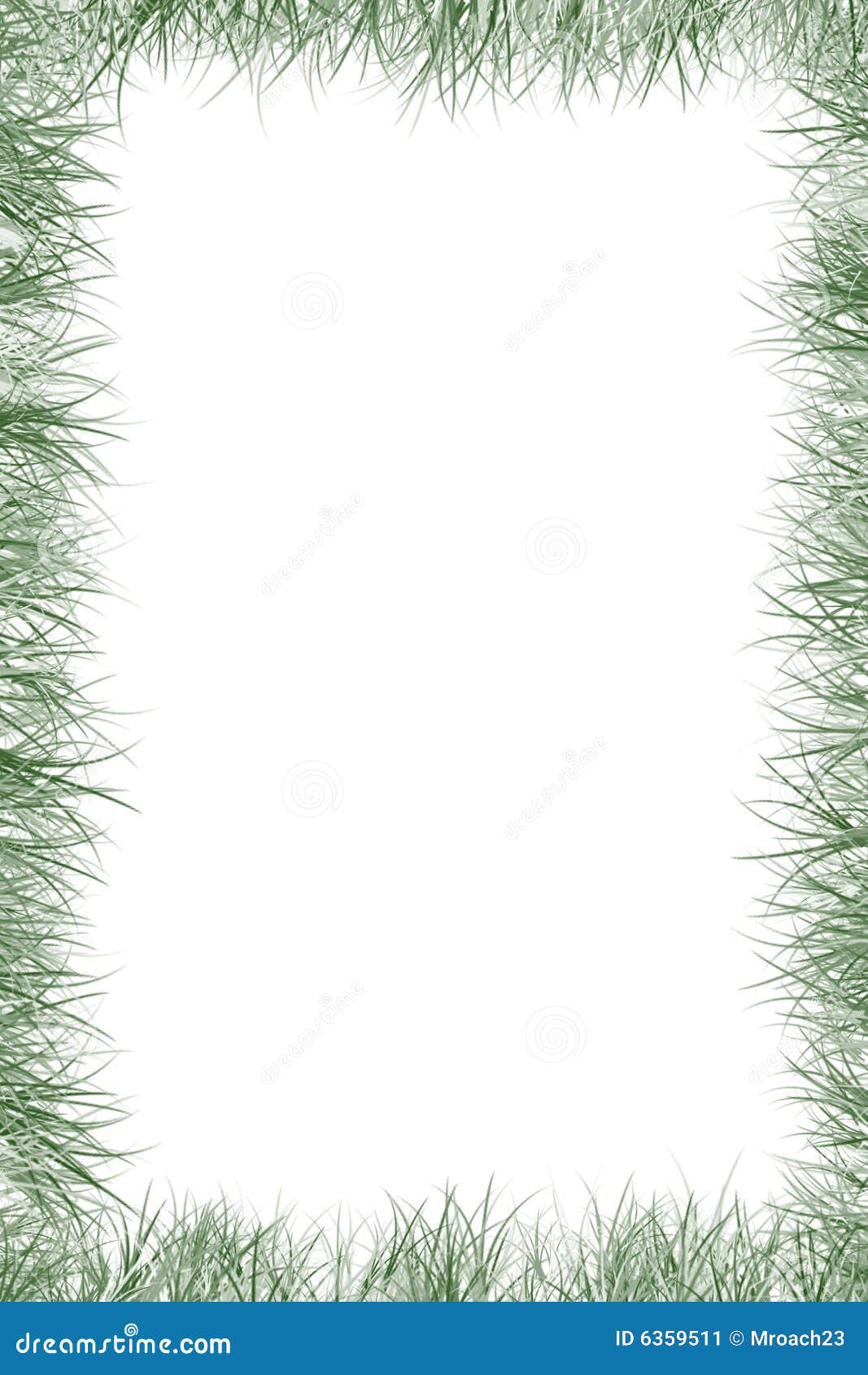 Grass Border stock illustration. Illustration of frame - 6359511
