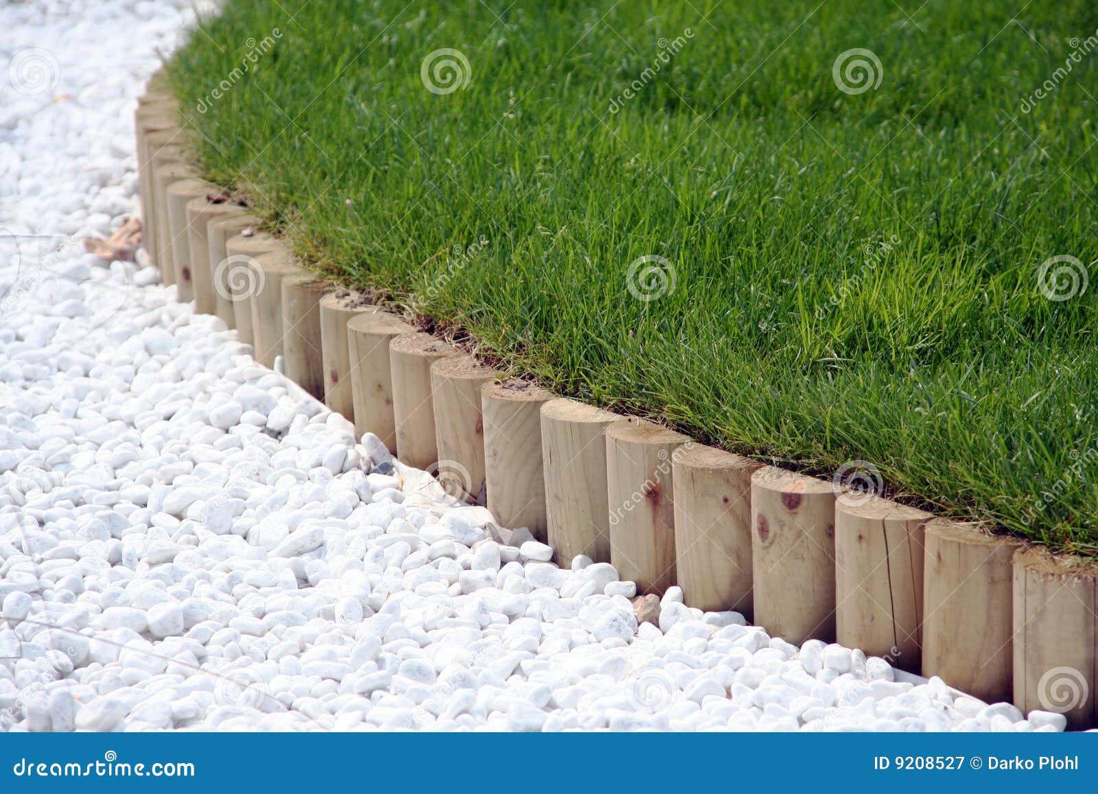 Grass with border stock image. Image of care, gardening - 9208527