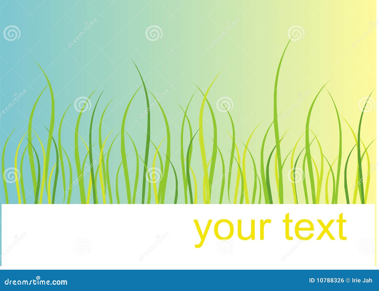 Grass card stock illustration. Illustration of green - 10788326