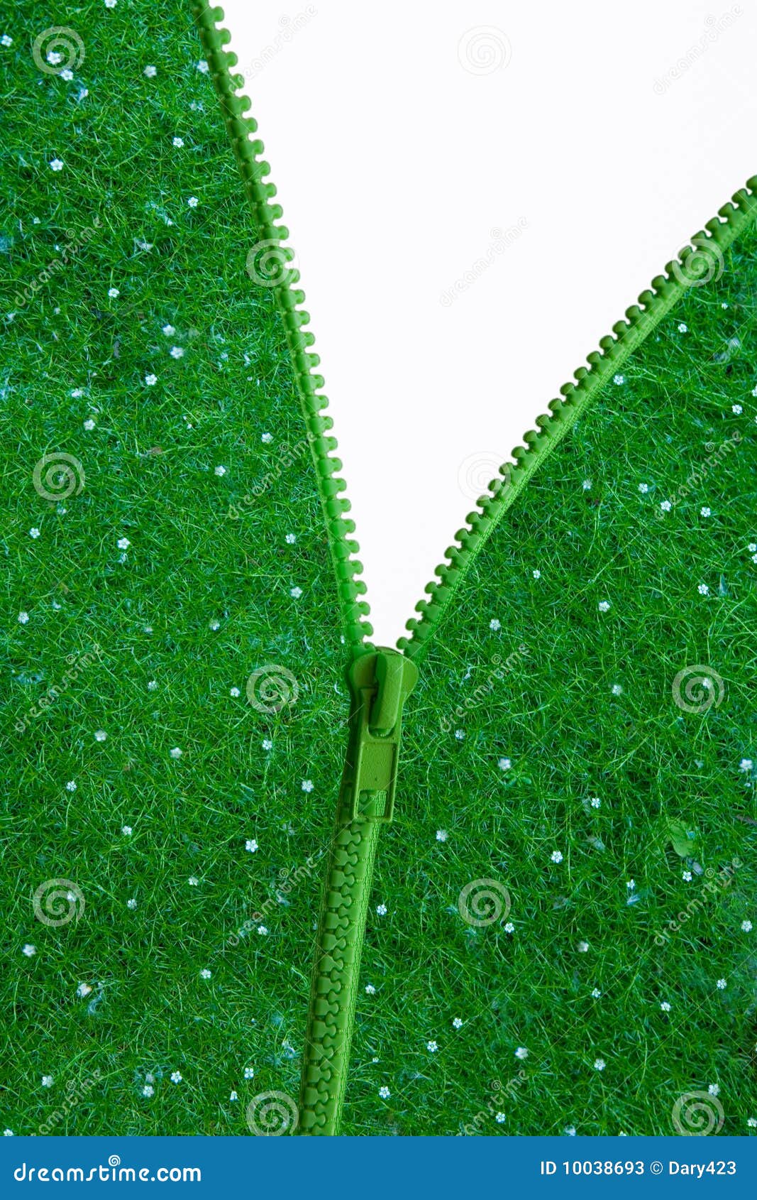 Grass clothing and zip stock image. Image of concept - 10038693