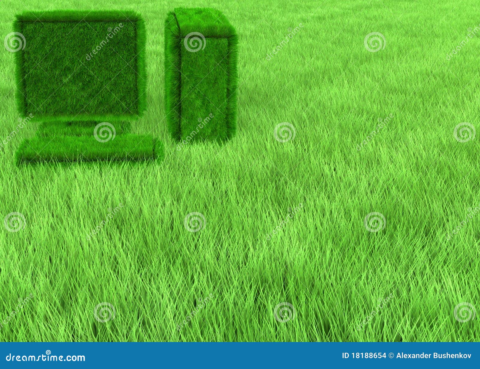 Grass computer wallpaper stock photo. Image of graphic - 18188654