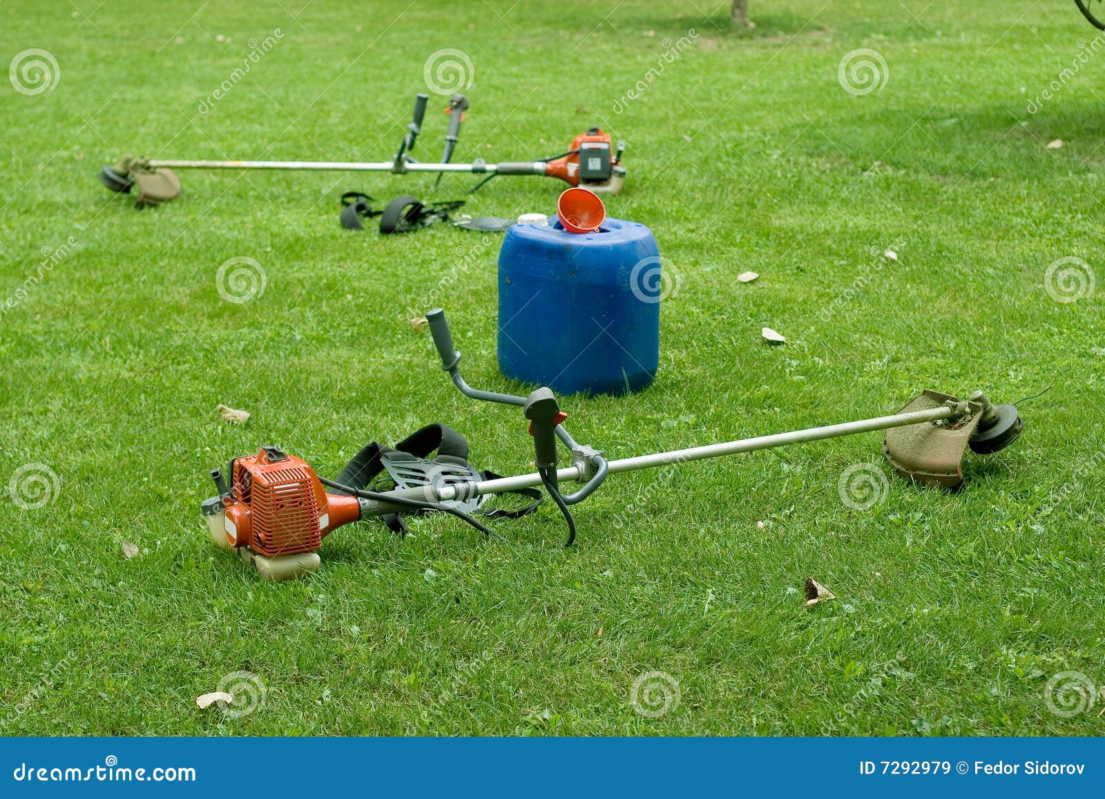 Grass cutters stock image. Image of environment, mower - 7292979