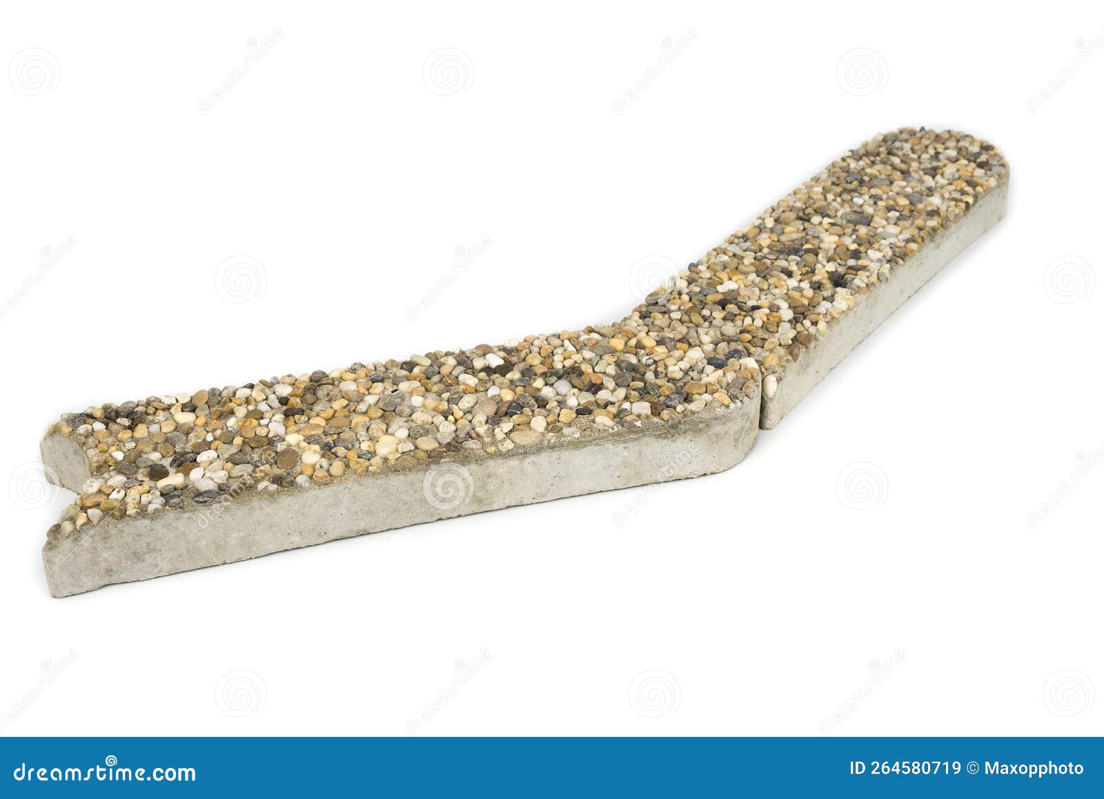 Grass Edging Tile for Garden on a White Stock Image - Image of rough ...