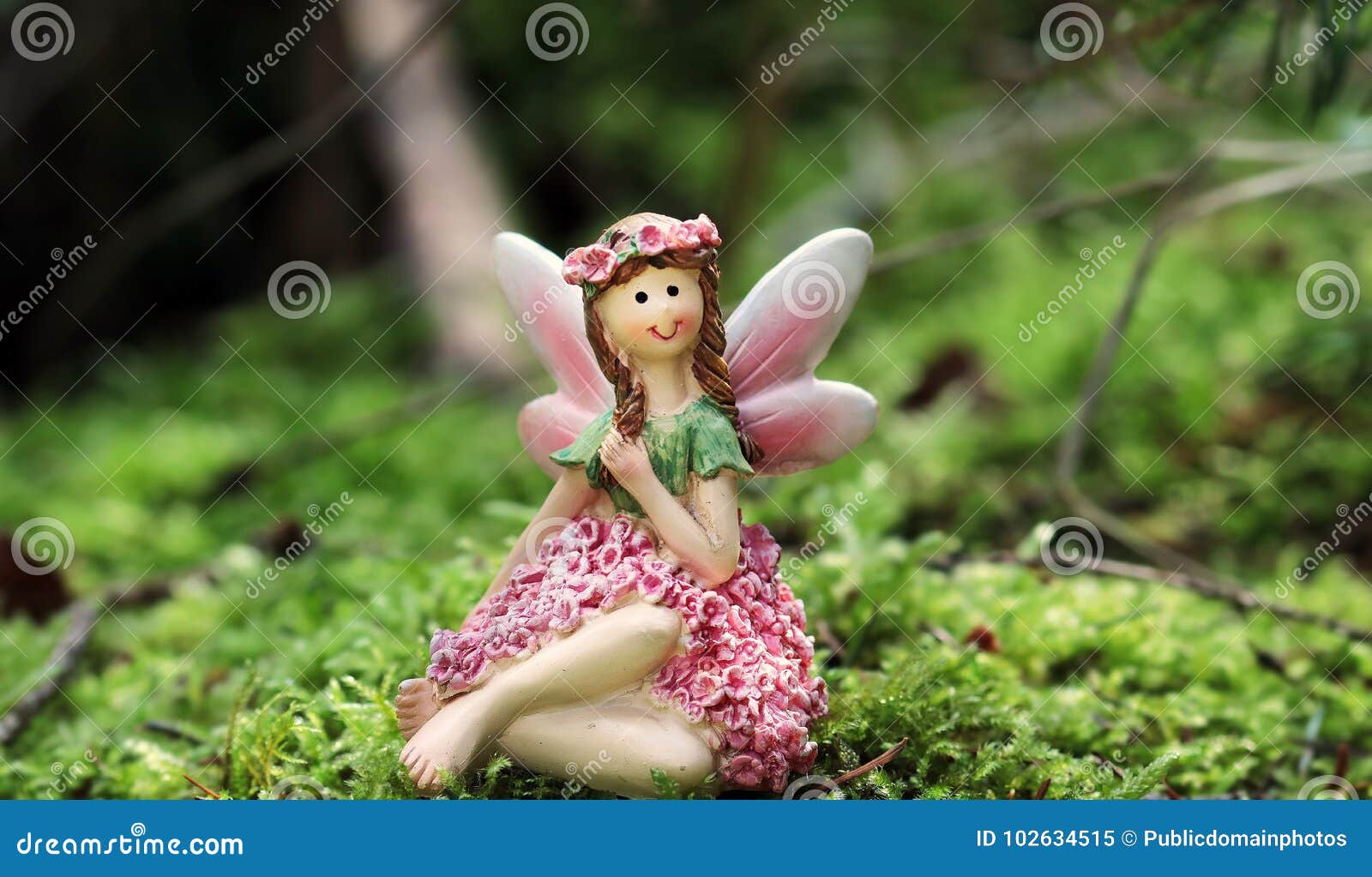 Grass, Fairy, Figurine Picture. Image: 102634515