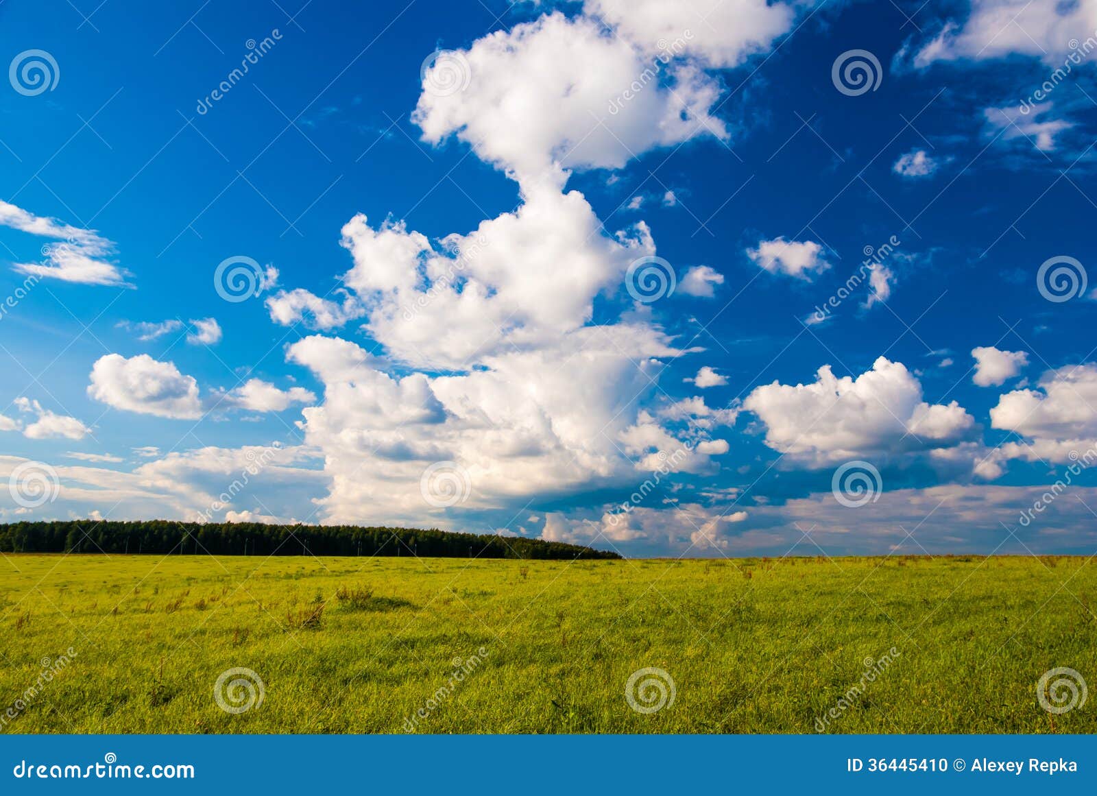 Grass Field and Dramatic Sky at Sunset Stock Photo - Image of ...