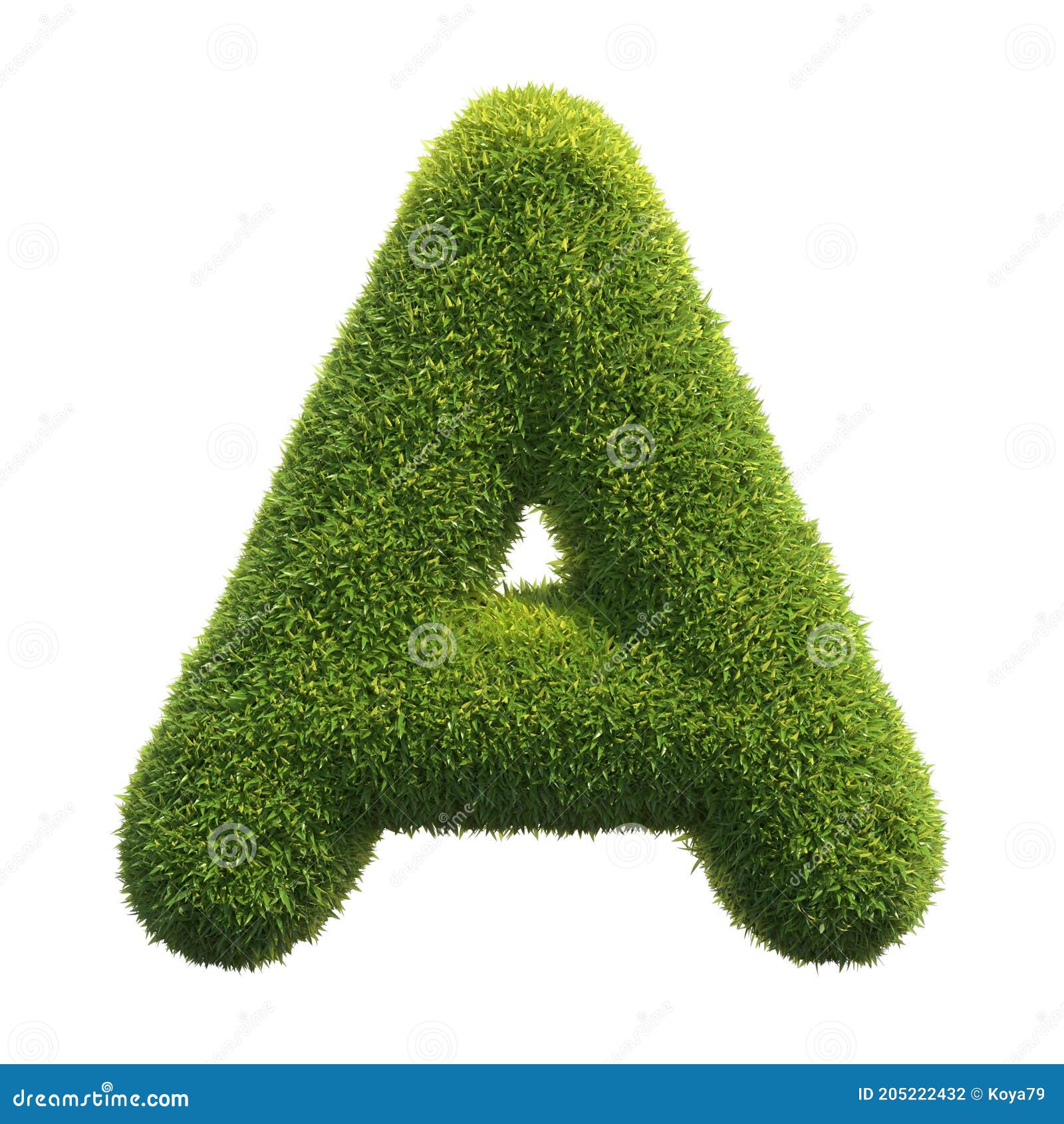 Grass Font Question Mark Sign 3D Royalty-Free Illustration ...