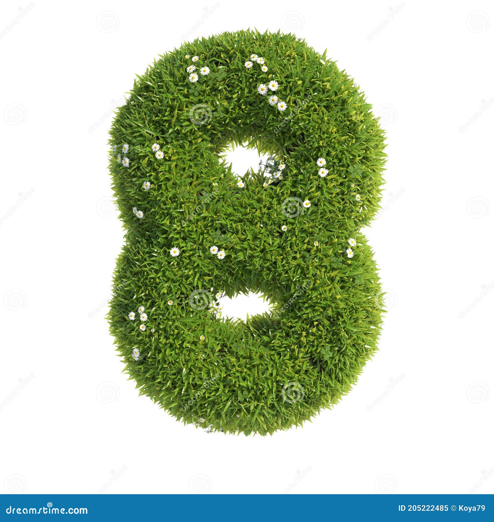 Number 8 Grass 3d Rendering Stock Illustrations – 18 Number 8 Grass 3d ...