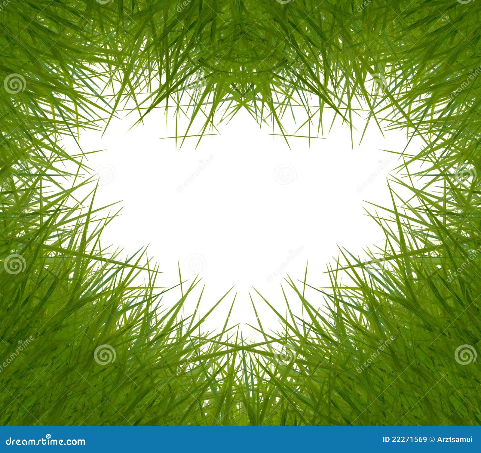 Grass frame stock image. Image of conceptual, horizon - 22271569