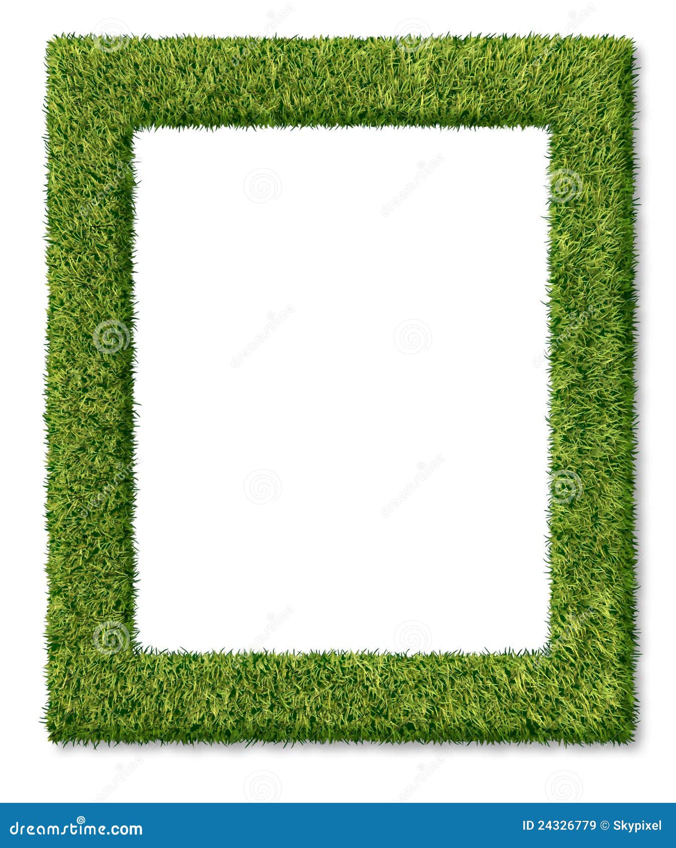 Grass Frame stock illustration. Illustration of blank - 24326779