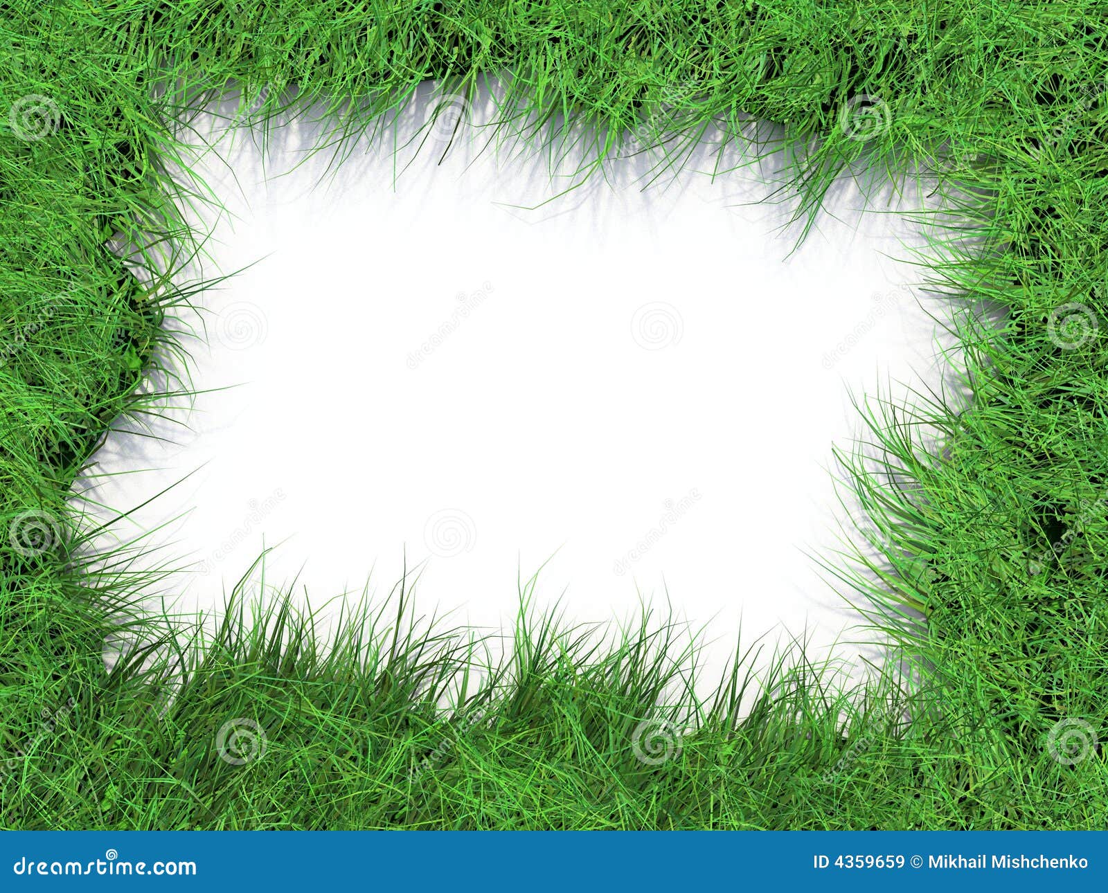 Grass frame stock illustration. Illustration of close - 4359659