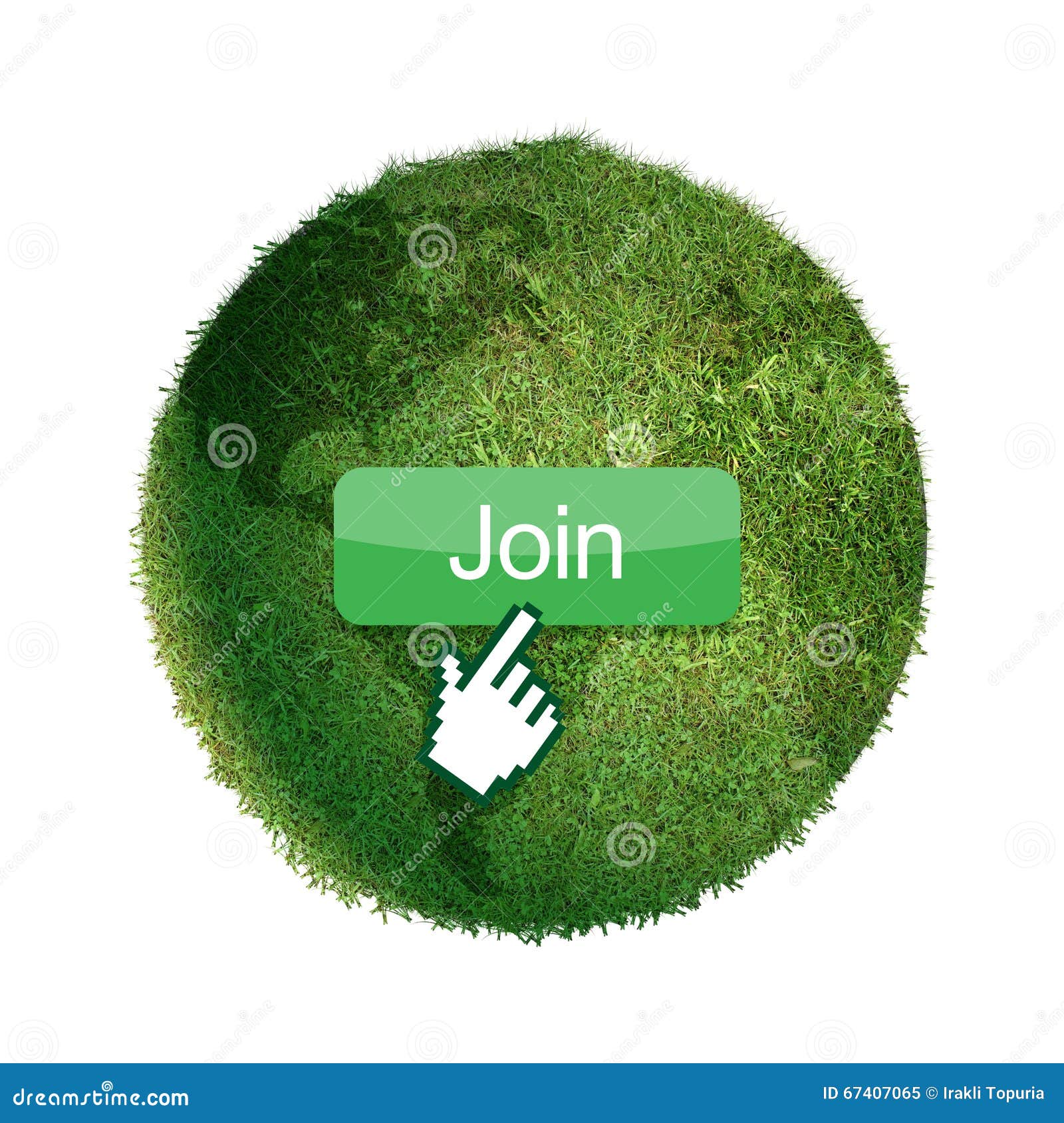 Grass globe. stock image. Image of field, hand, earth - 67407065