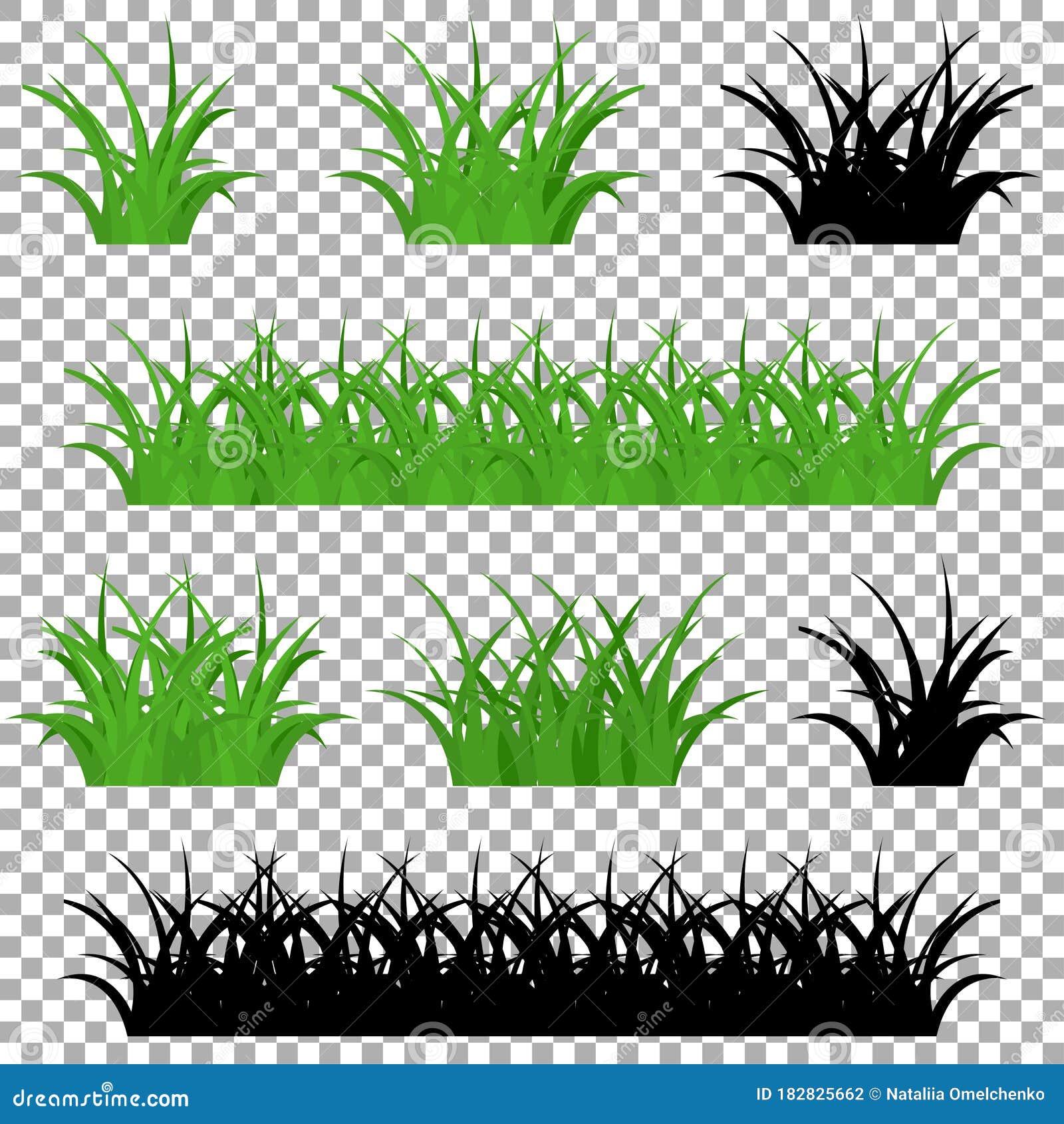 Grass Icon Isolated. Vector Stock Illustration - Illustration of ...