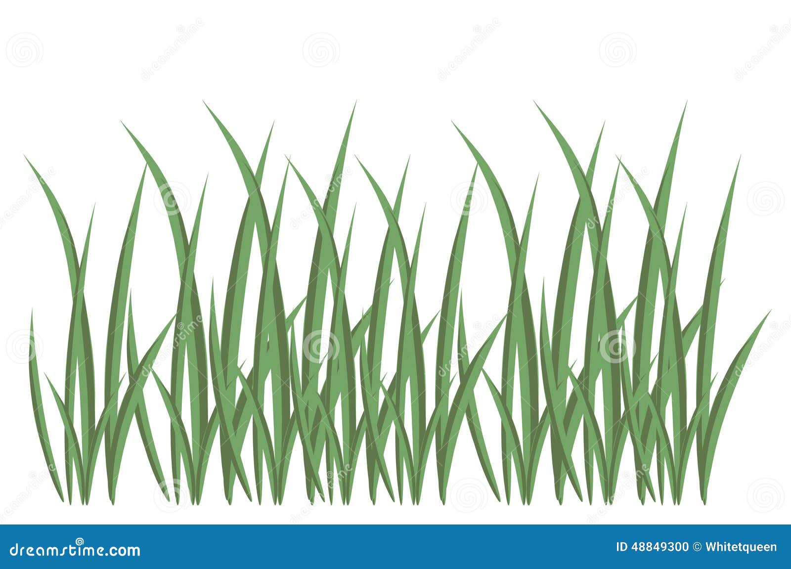 Grass, illustration stock illustration. Illustration of artistic - 48849300