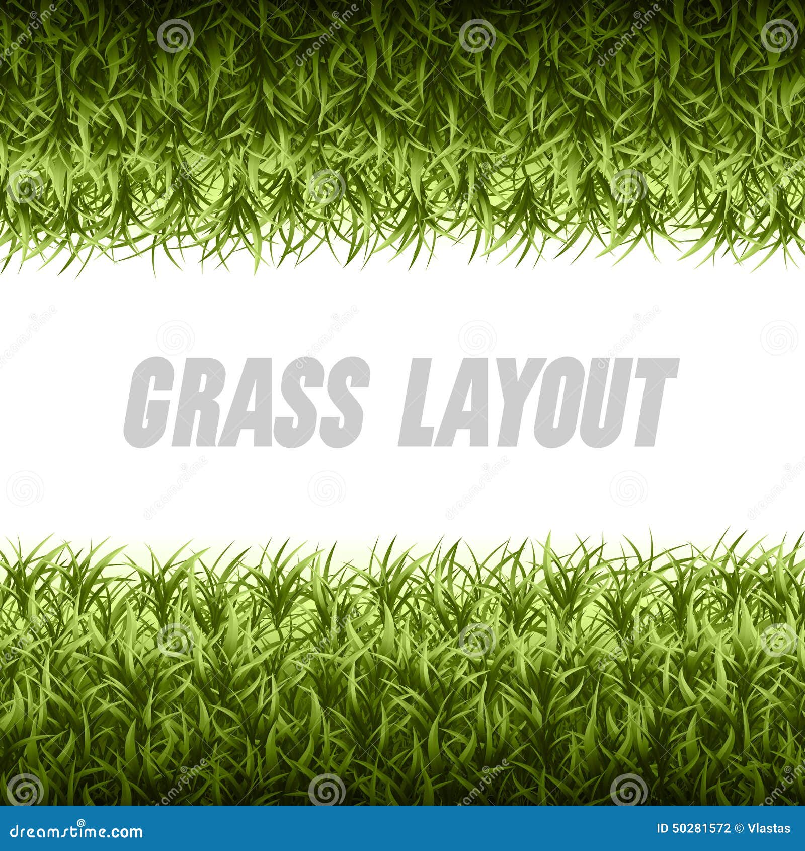 Grass Layout stock vector. Illustration of fresh, concept - 50281572
