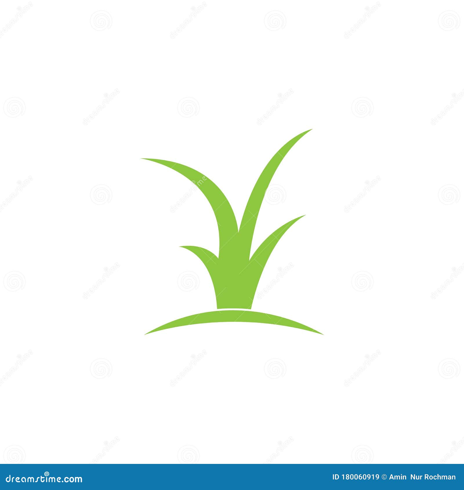 Grass logo vector stock illustration. Illustration of symbol - 180060919