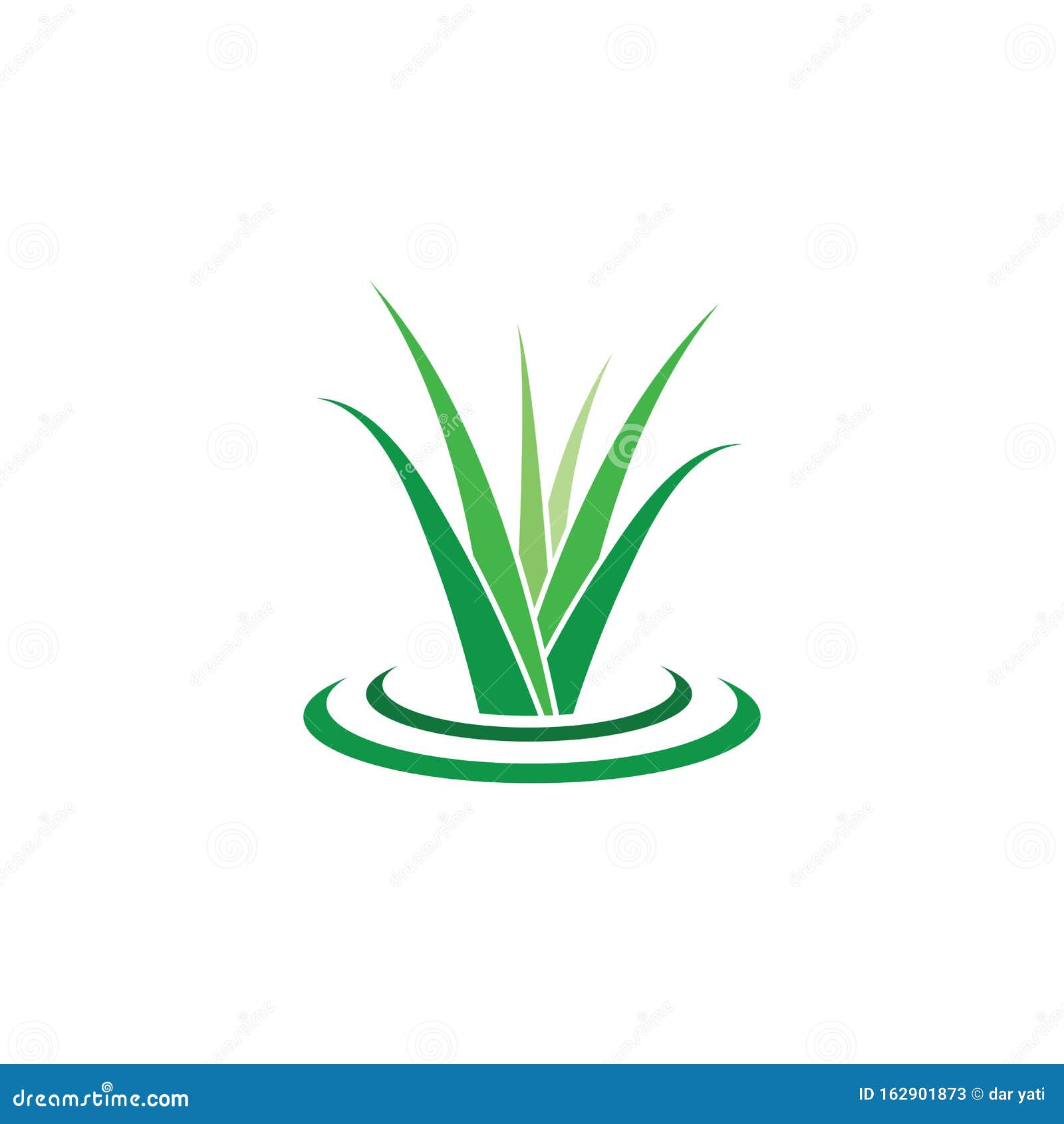 Grass logo vector stock vector. Illustration of modern - 162901873