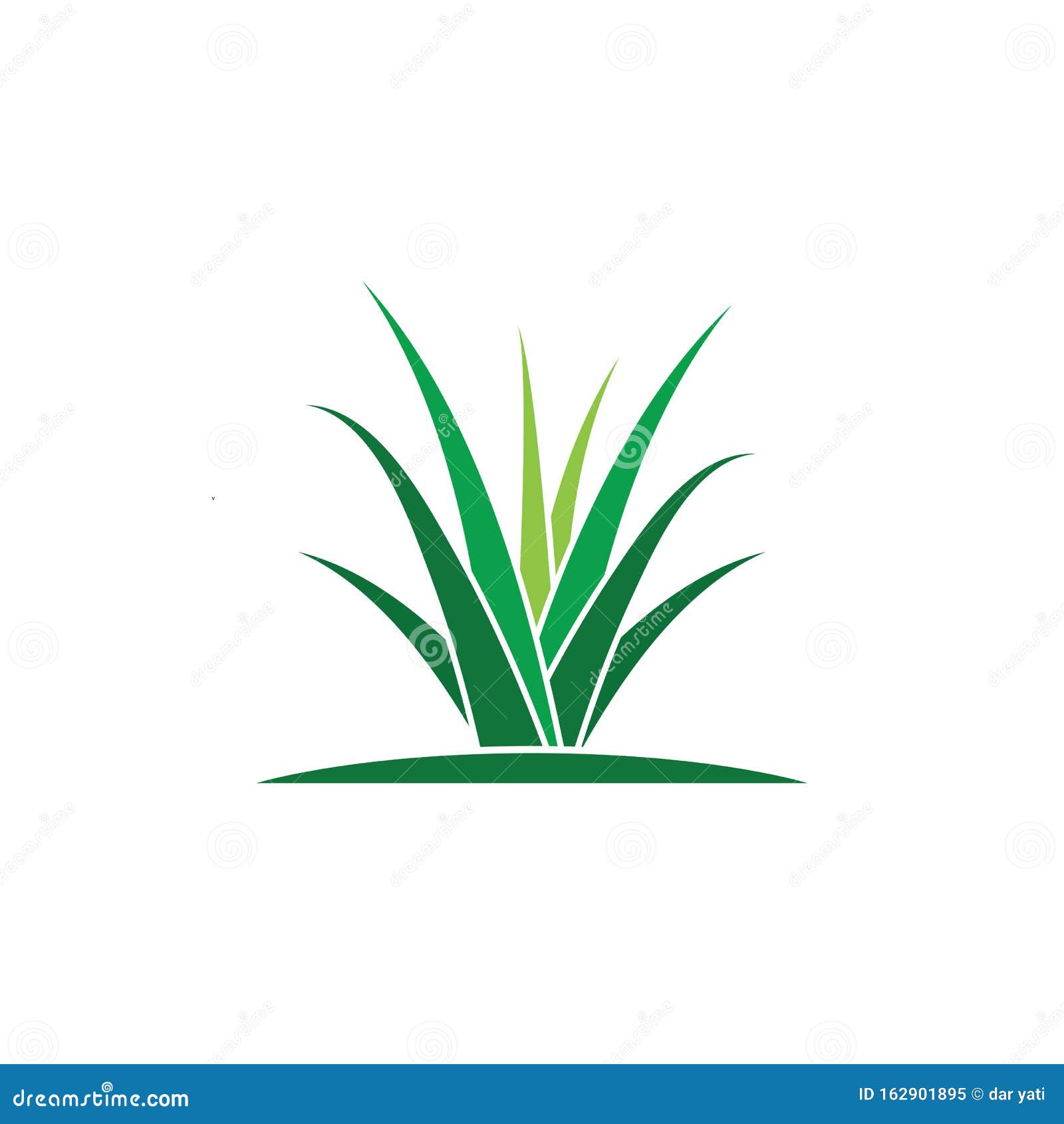 Grass logo vector stock vector. Illustration of fresh - 162901895