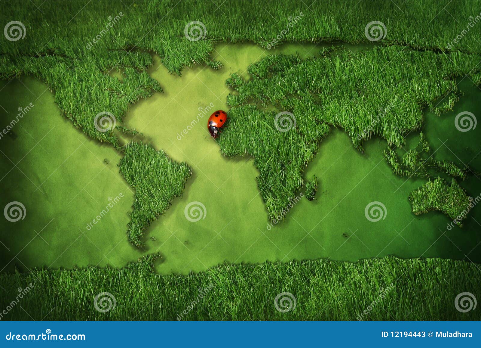 Grass map of world stock illustration. Image of africa - 12194443