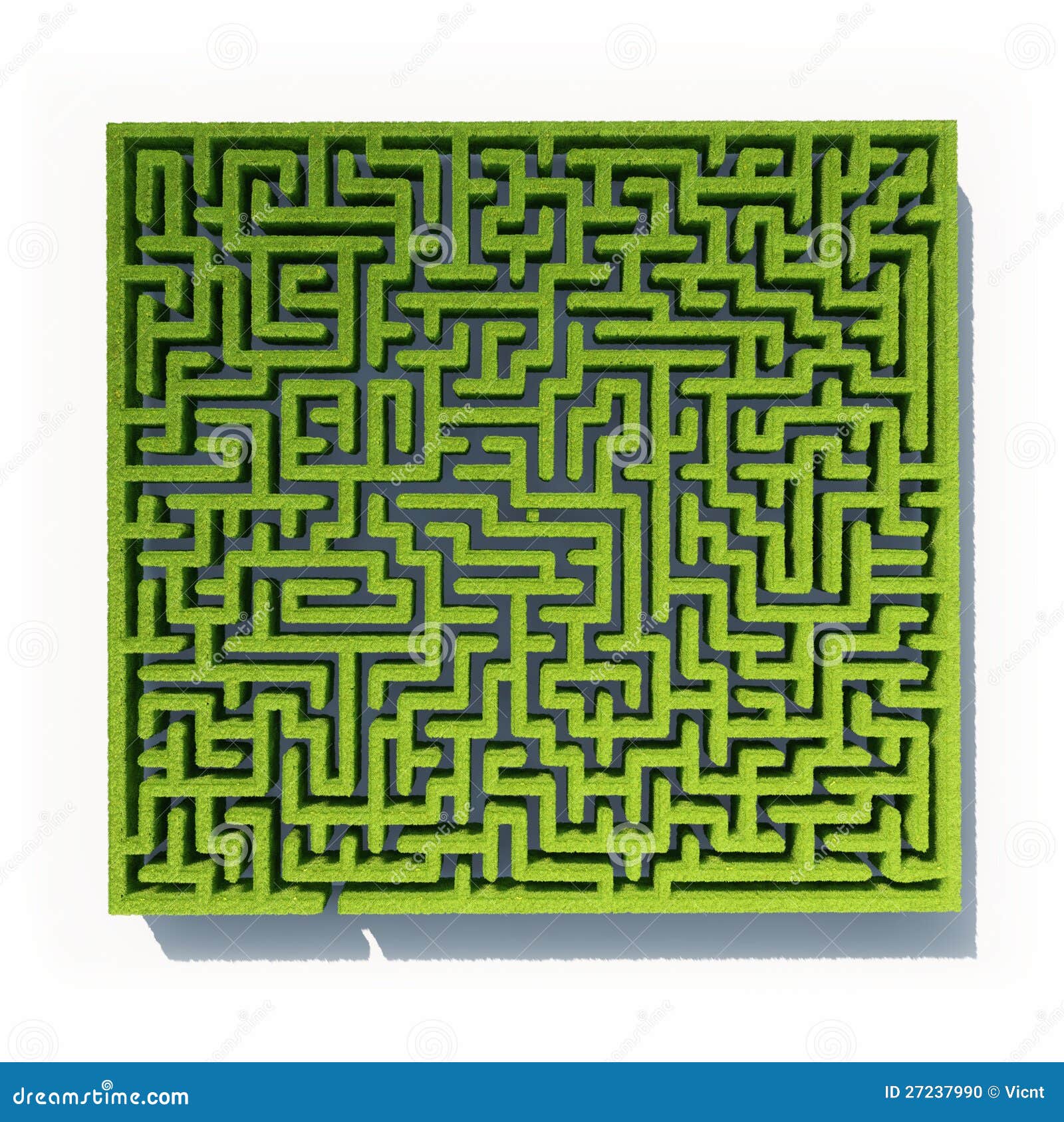 Grass Maze Royalty-Free Stock Image | CartoonDealer.com #27237988
