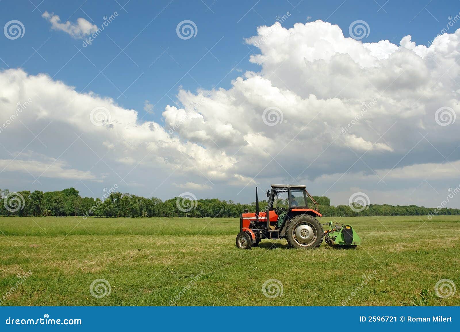 Grass mowing stock image. Image of nature, mowing, farming - 2596721