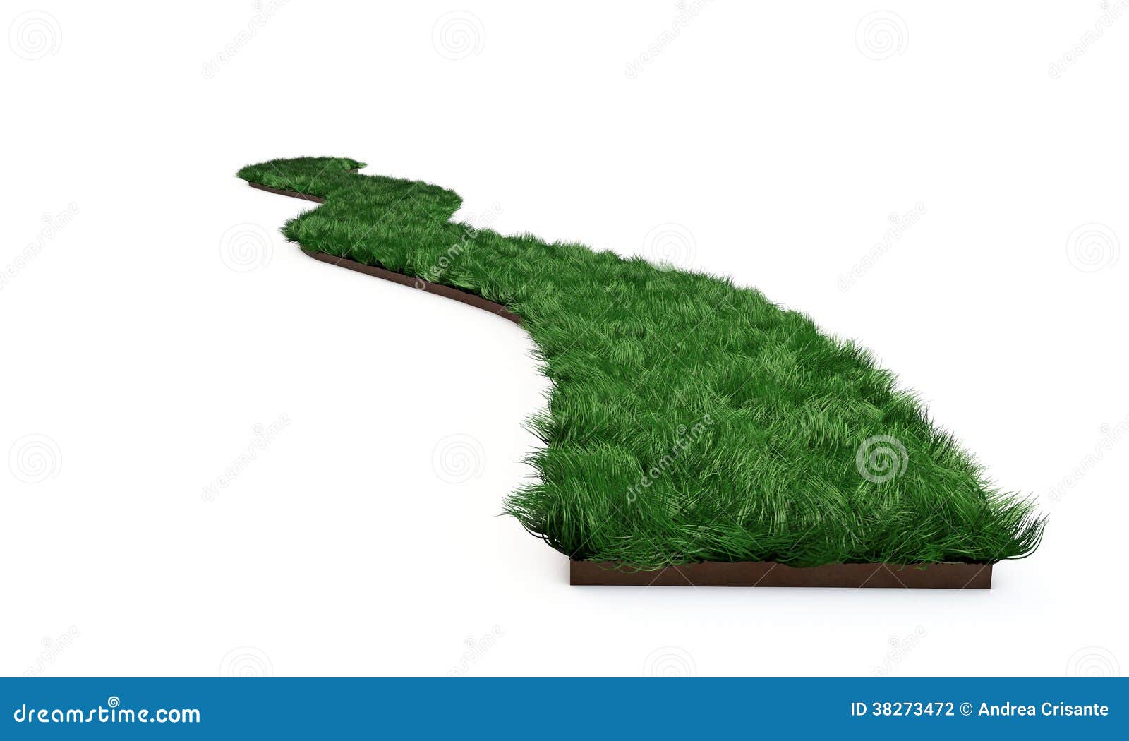 Grass path stock illustration. Illustration of concept - 38273472