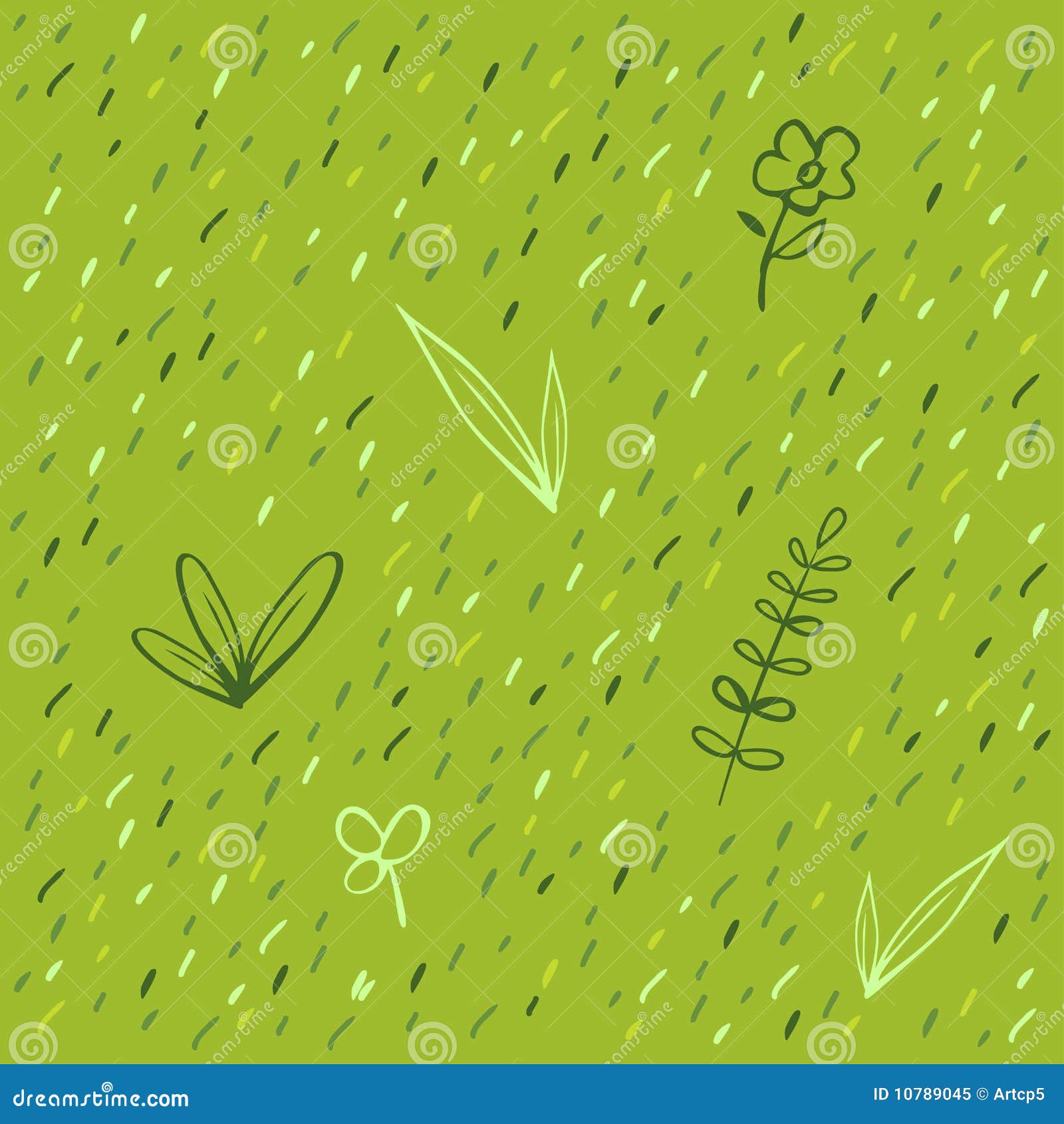 Grass pattern stock vector. Illustration of decoration - 10789045