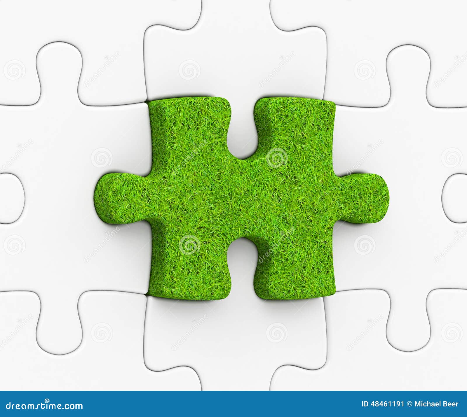 The grass puzzle stock illustration. Illustration of connect - 48461191