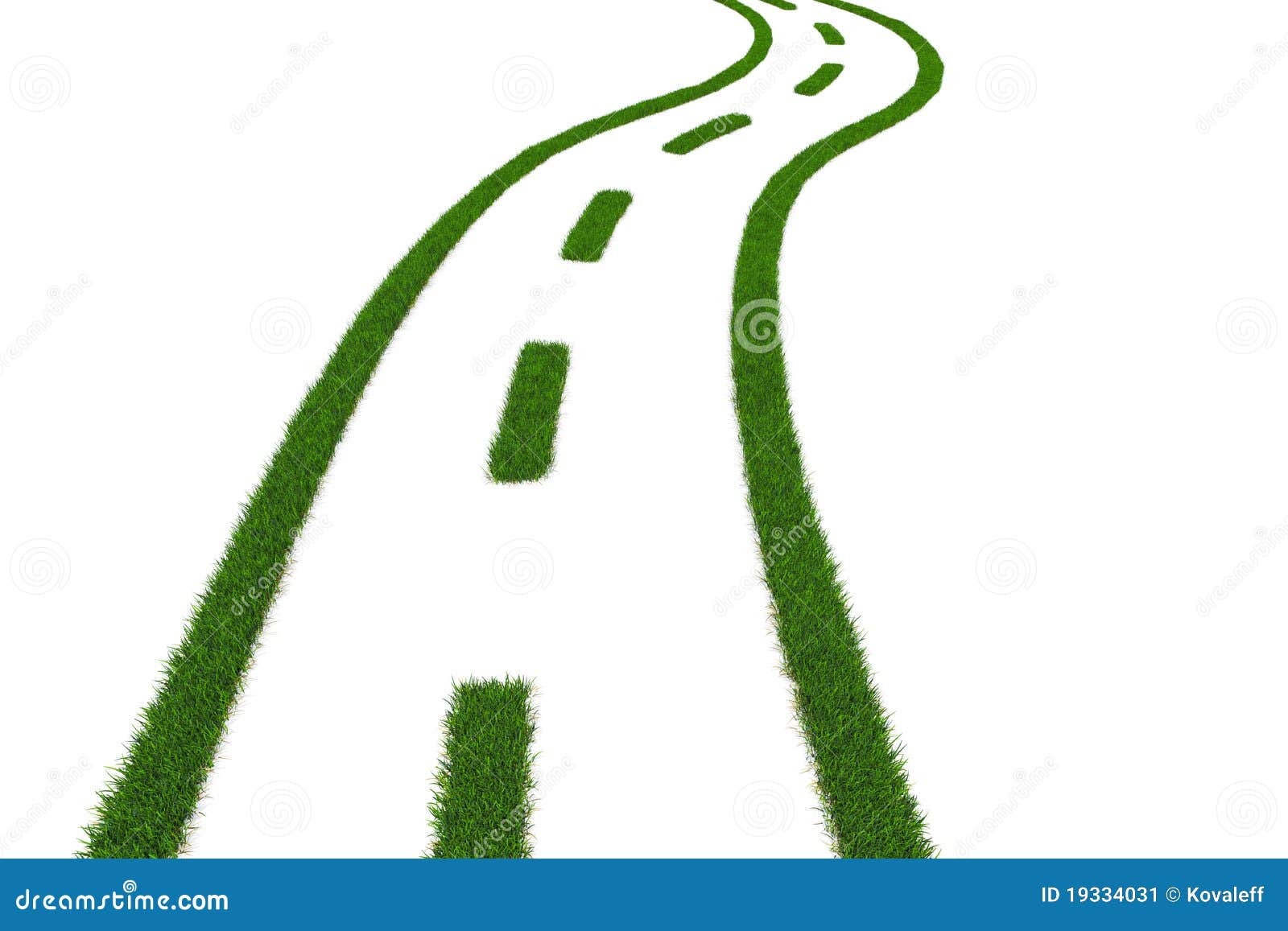 Grass road stock image. Image of progress, abstract, spring - 19334031