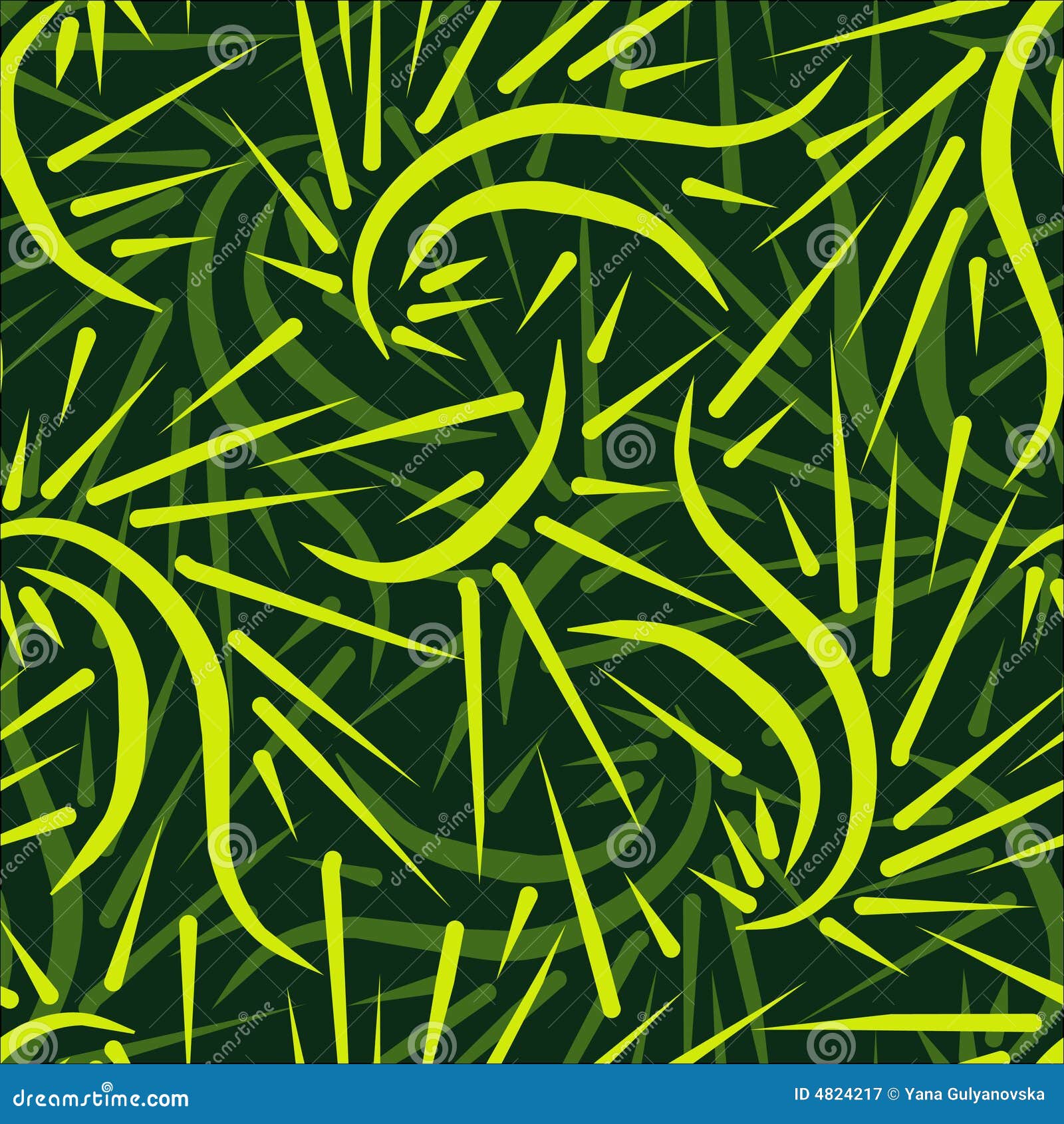 Grass Pattern Illustrator