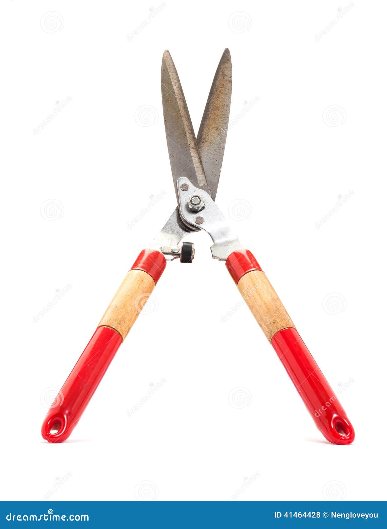 Grass Shears stock photo. Image of household, grass, tree - 41464428